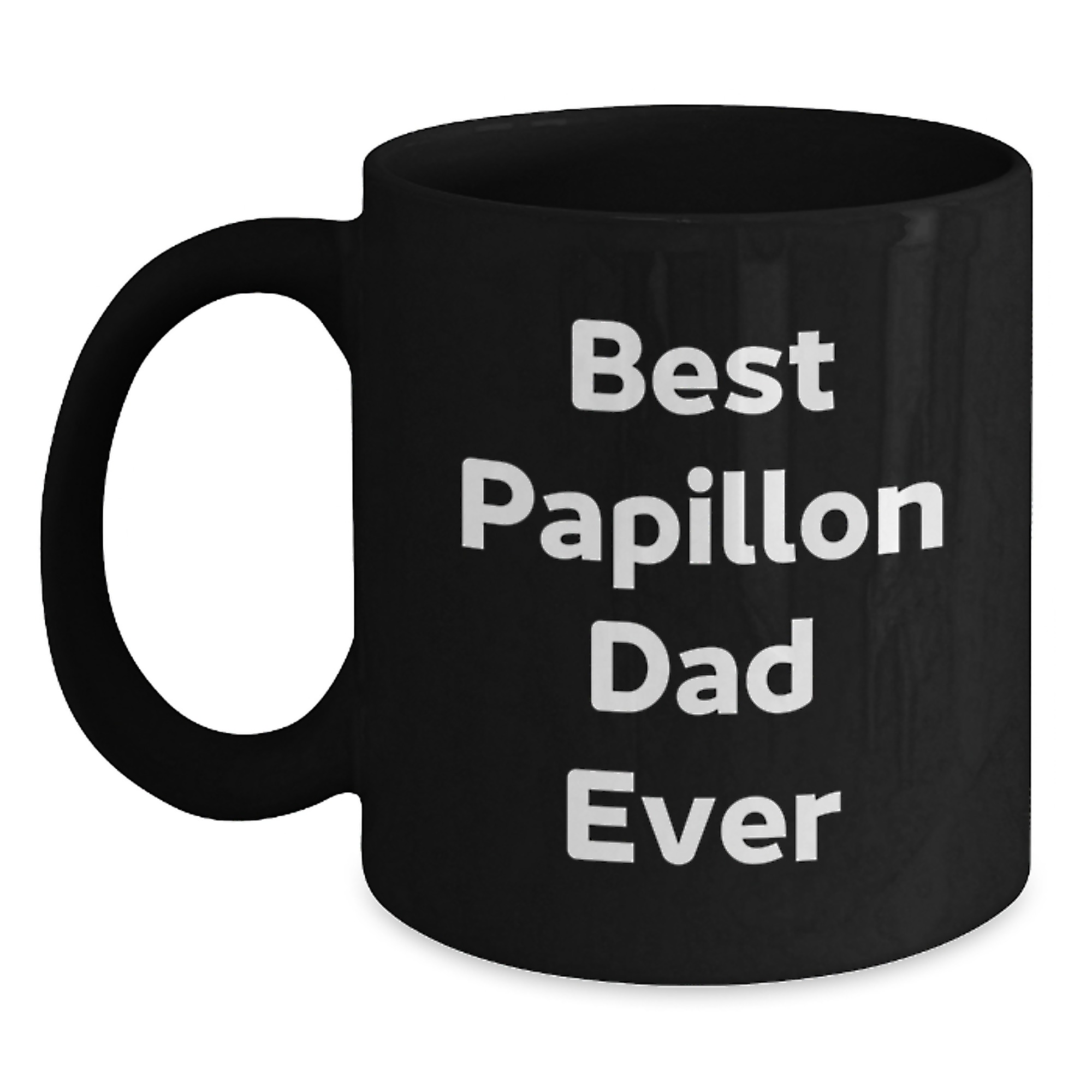Papillon Dog Lovers Black Coffee Mugs Funny Birthday Unique Gifts from ...