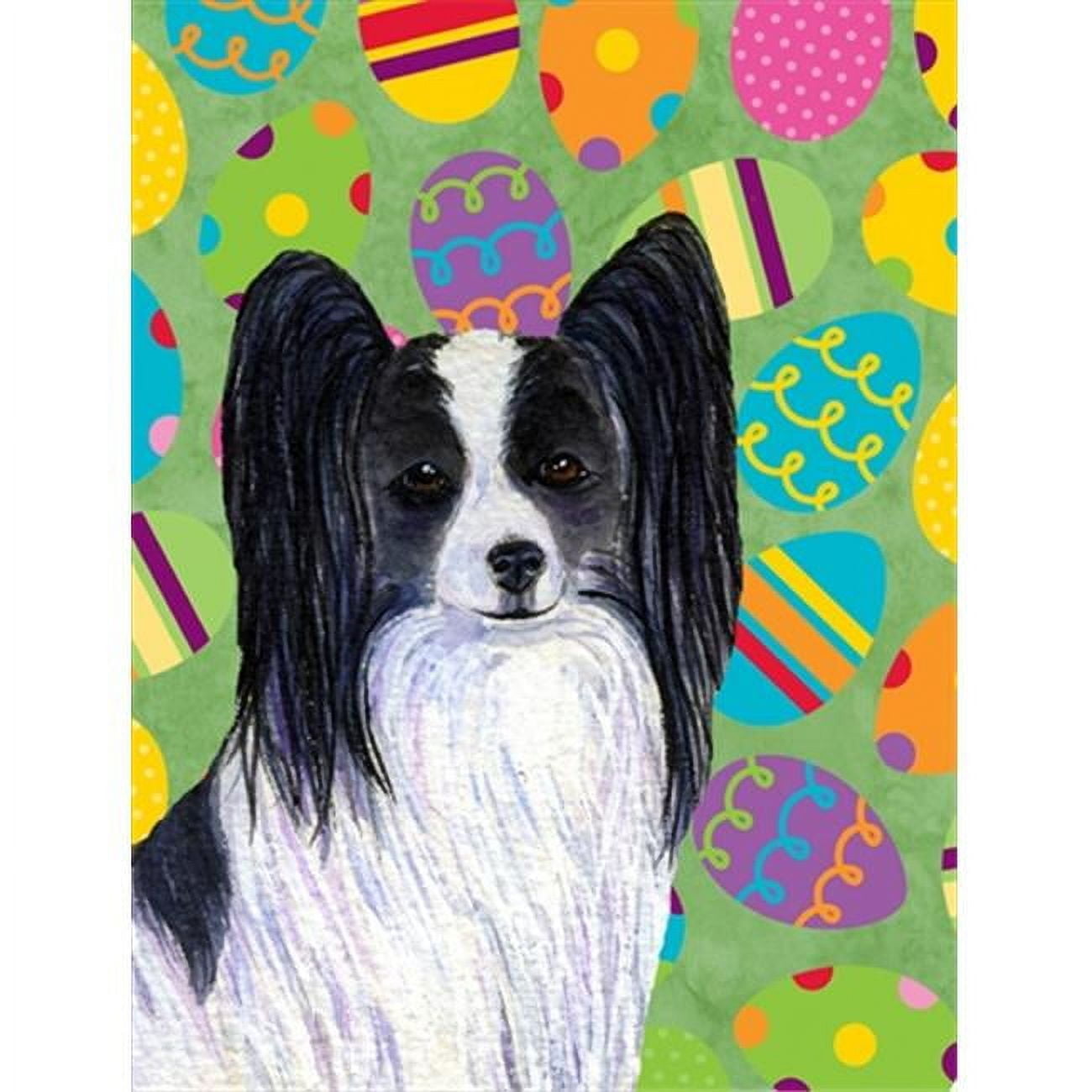 Papillon Easter Eggtravaganza House Size Canvas Flag - Walmart.com