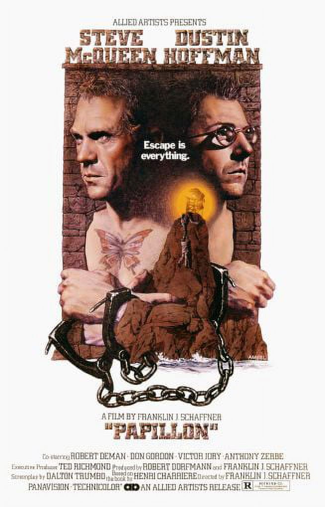 Papillon Poster Print Art Poster 24x36 Unframed, Age: Adults, Rectangle ...