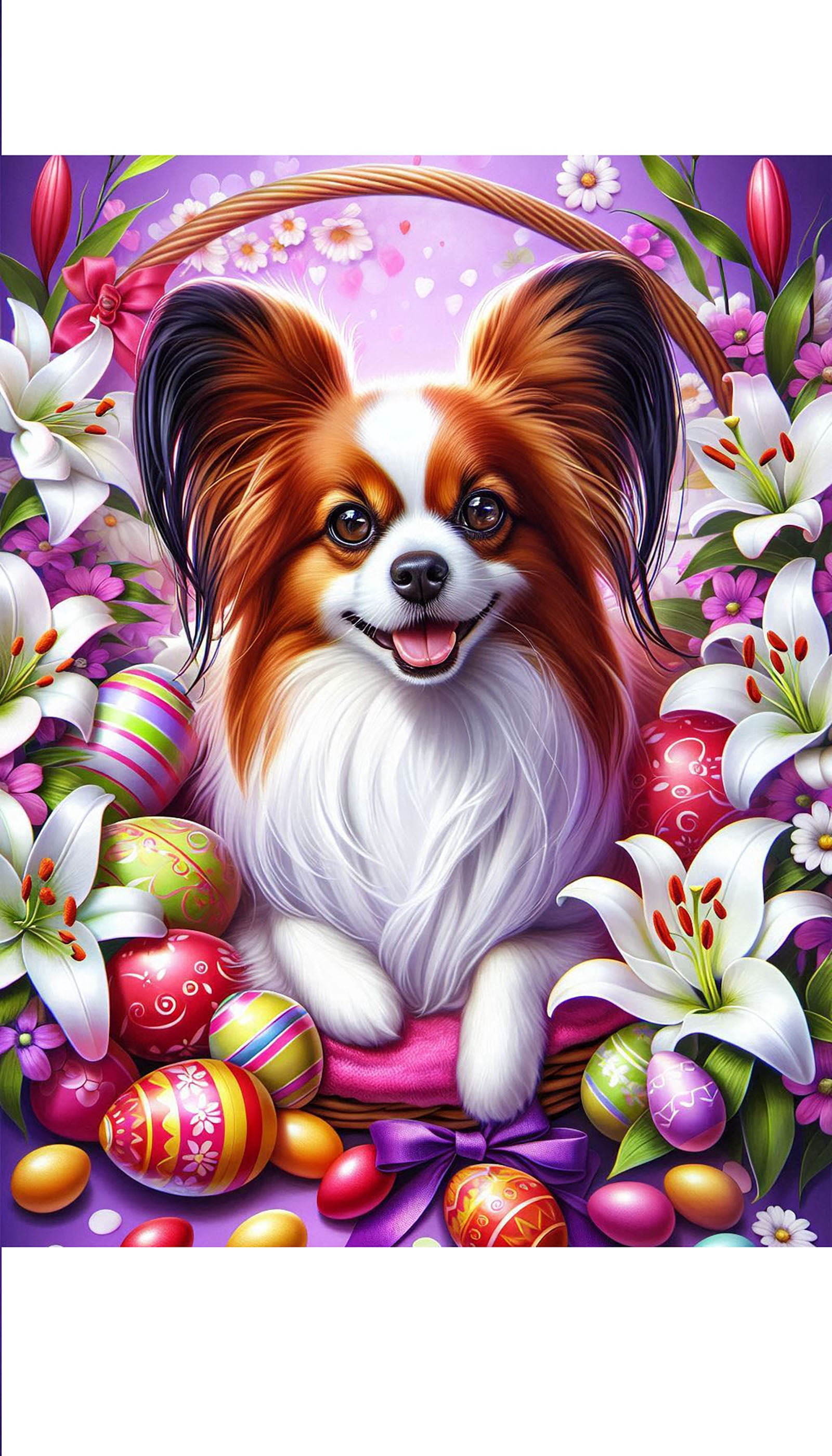 Papillon Red and White - Best of Breed DCR Easter Holiday Outdoor ...