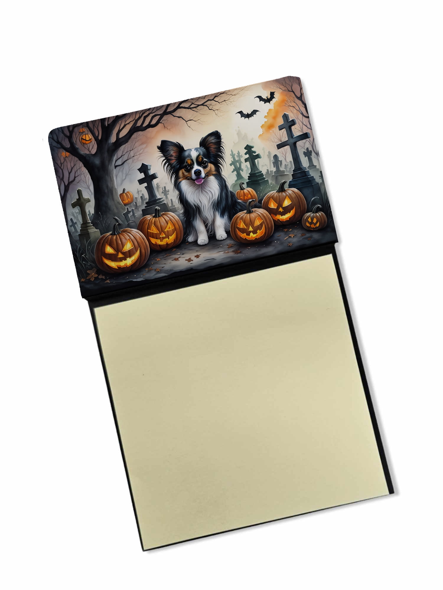 Papillon Spooky Halloween Sticky Note Holder 3.25 in x 5.25 in ...