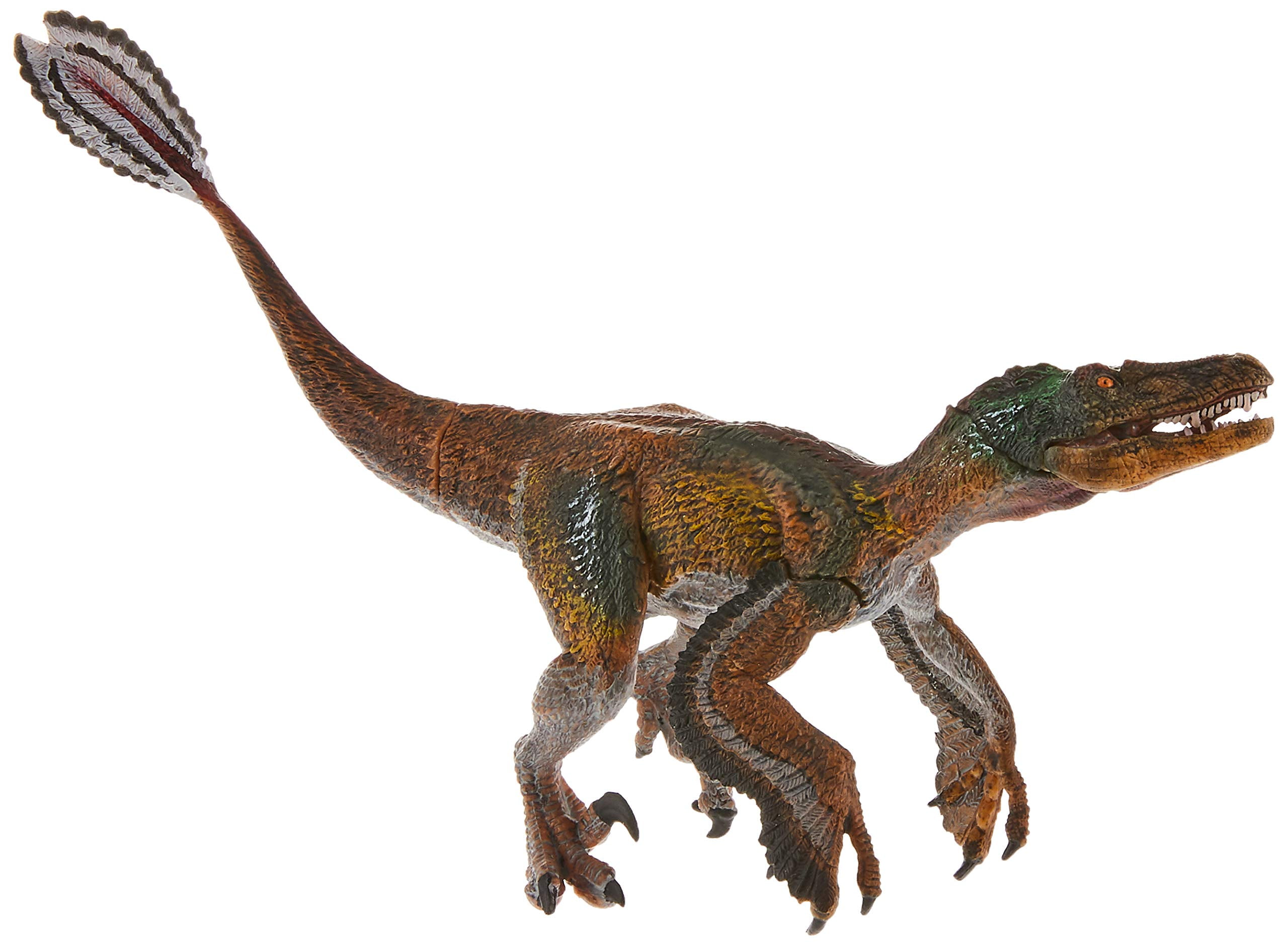 Papo Feathered Velociraptor Figure, Multicolor - Walmart.com