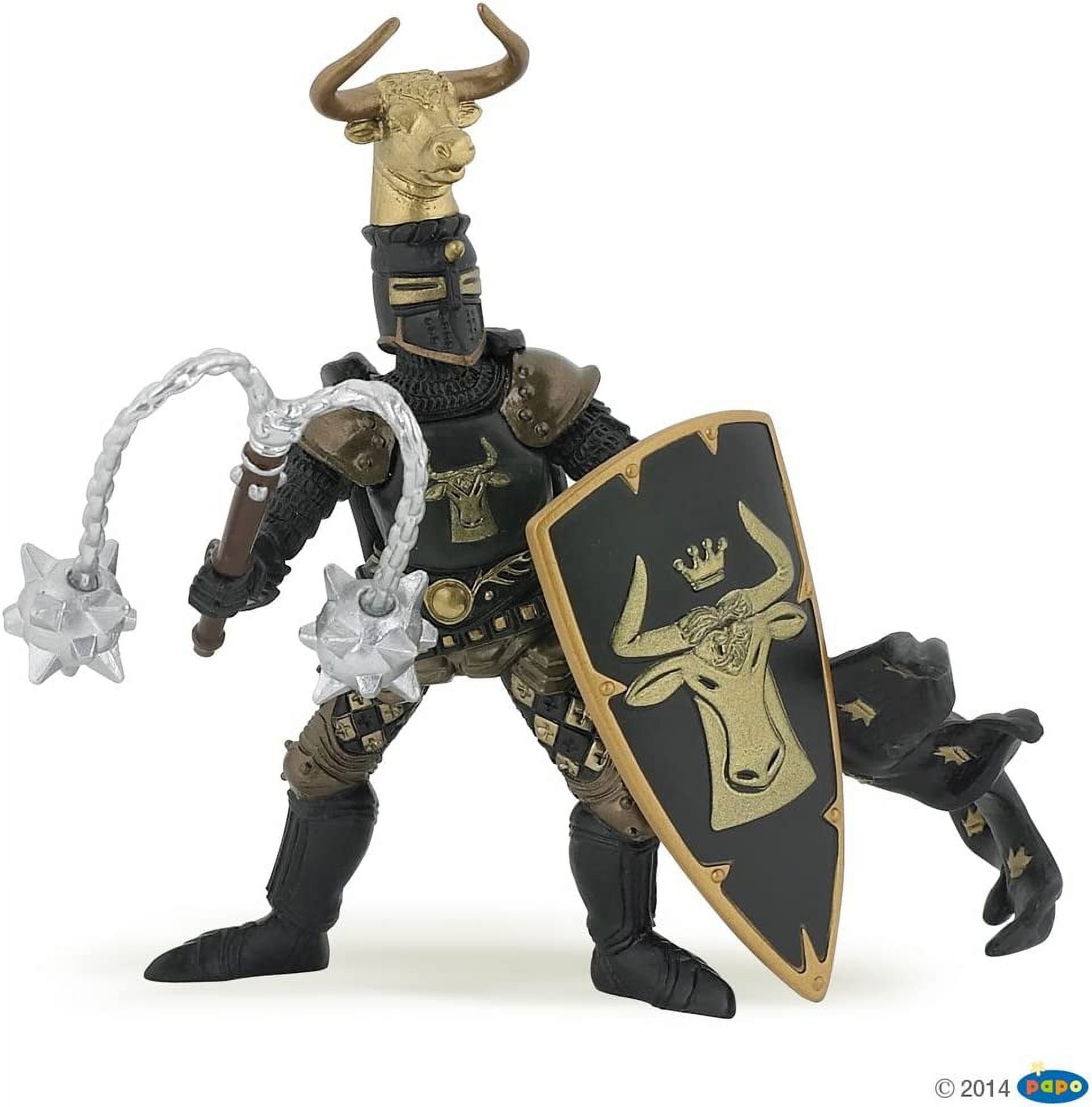 Papo Weapon Master Bull Toy, Black/Gold - Walmart.com