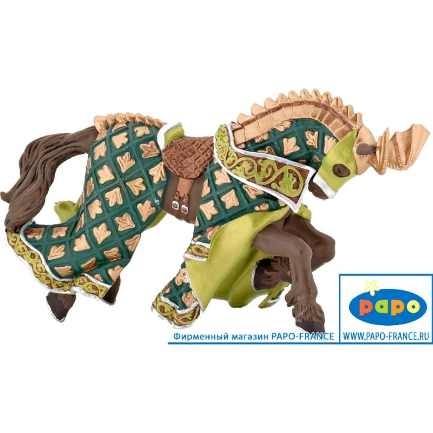 Papo Weapon Master Dragon Horse Toy, Green/Gold - Walmart.com