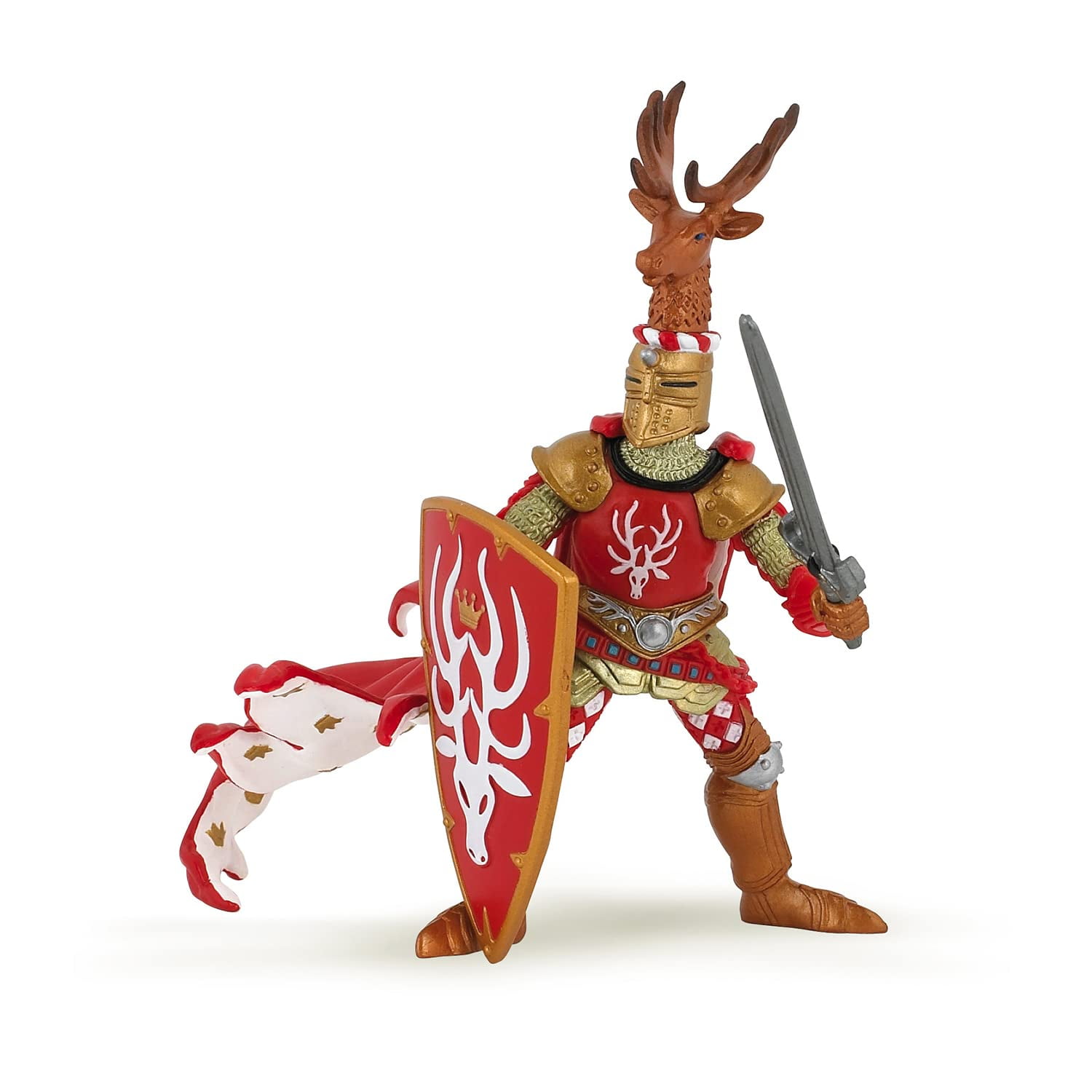Papo The Medieval Era Figure, Knight Stag Red - Walmart.com