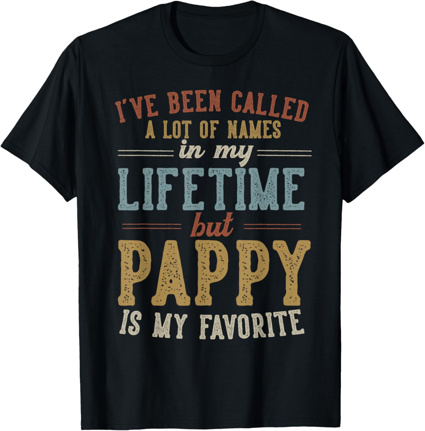 Pappy Is My Favorite Name - Father's Day Pappy T-Shirt - Walmart.com