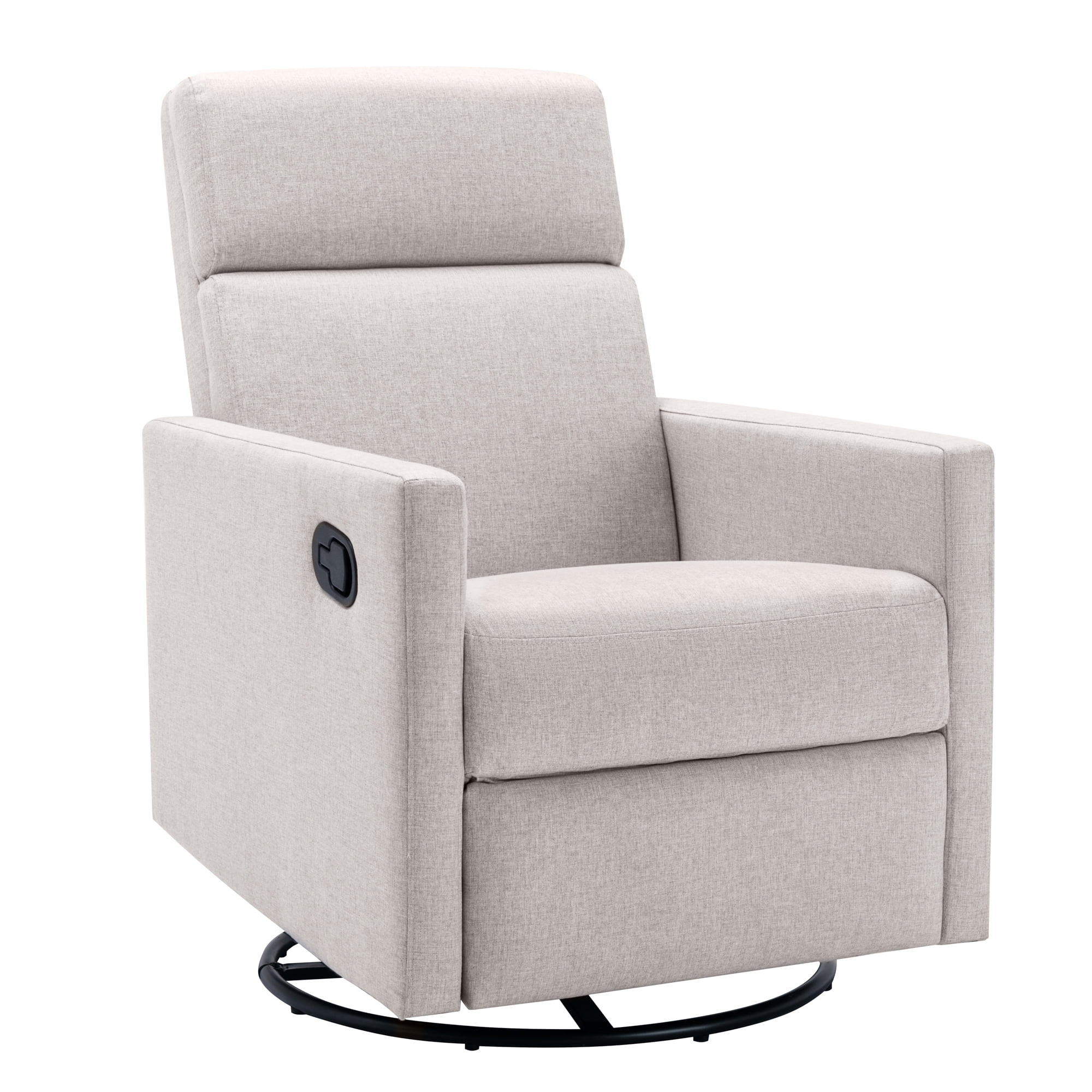 Paproos Rocker Recliner for Nursery, Upholstered Plush Seating Glider ...