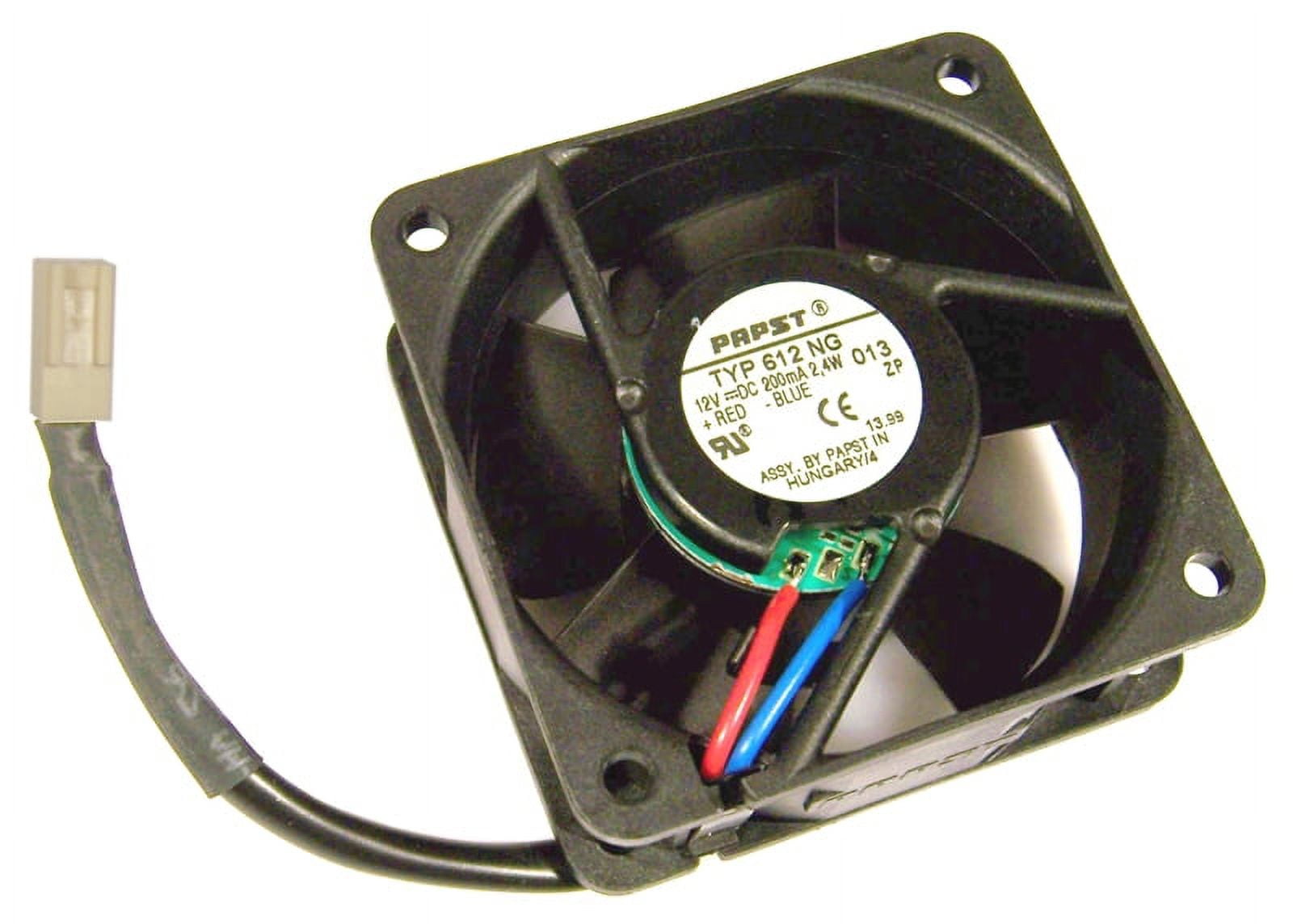 Papst 60x25mm 12vDC 200mA 4W 2-Wre 2-Pin Fan TYP612NG - Walmart.com