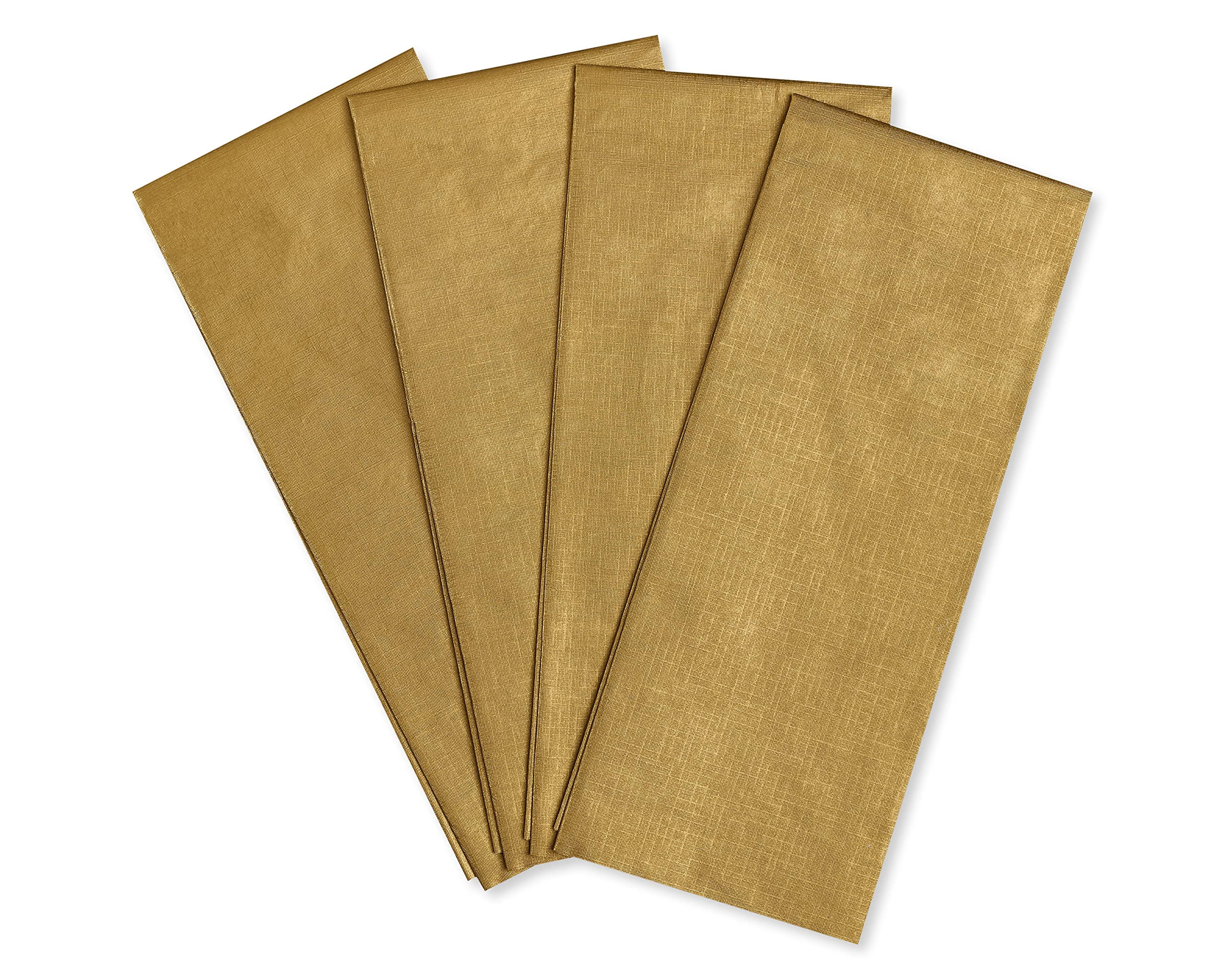 Papyrus 4 Sheets 20 in. x 26 in. Gold Tissue Paper for Graduation ...