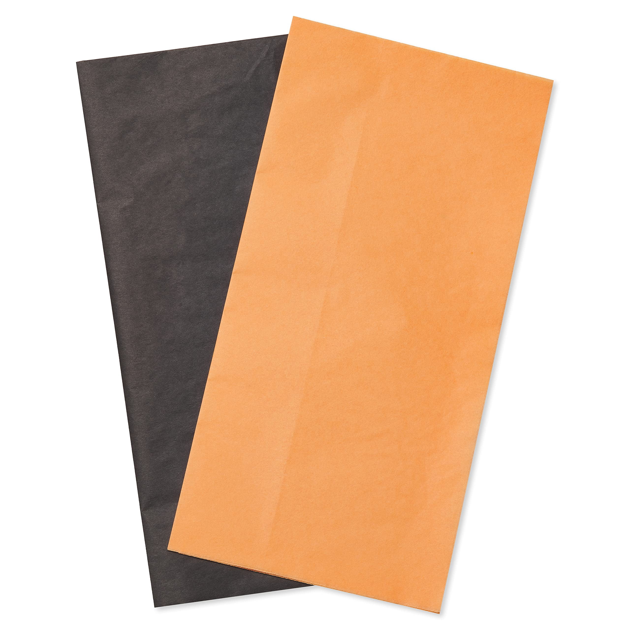 Papyrus 8 Sheet Halloween Tissue Paper, AIS1 Orange and Black - Walmart.com