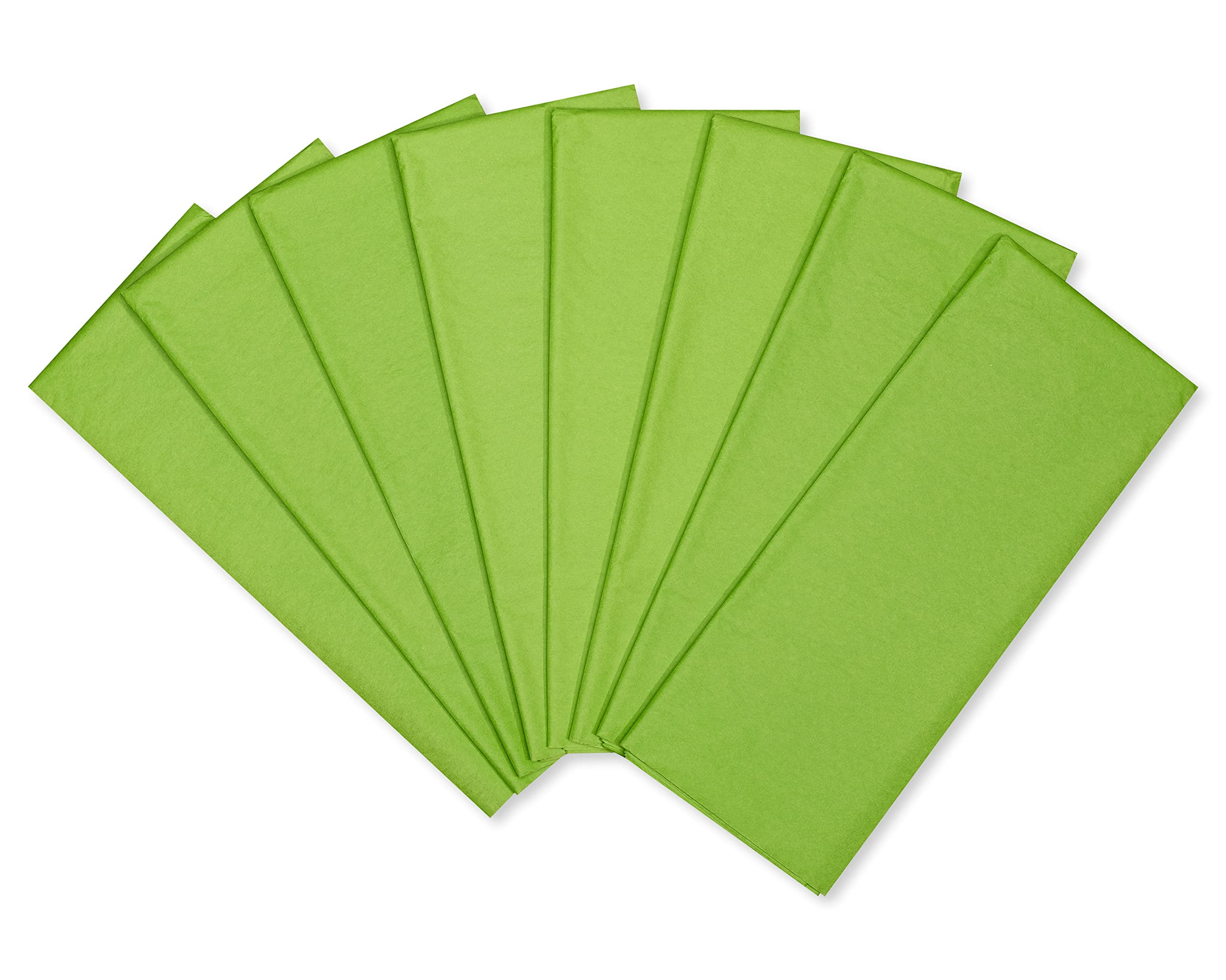 Papyrus 8 Sheets 20 in. x AIS1 26 in. Lime Green Tissue Paper for ...