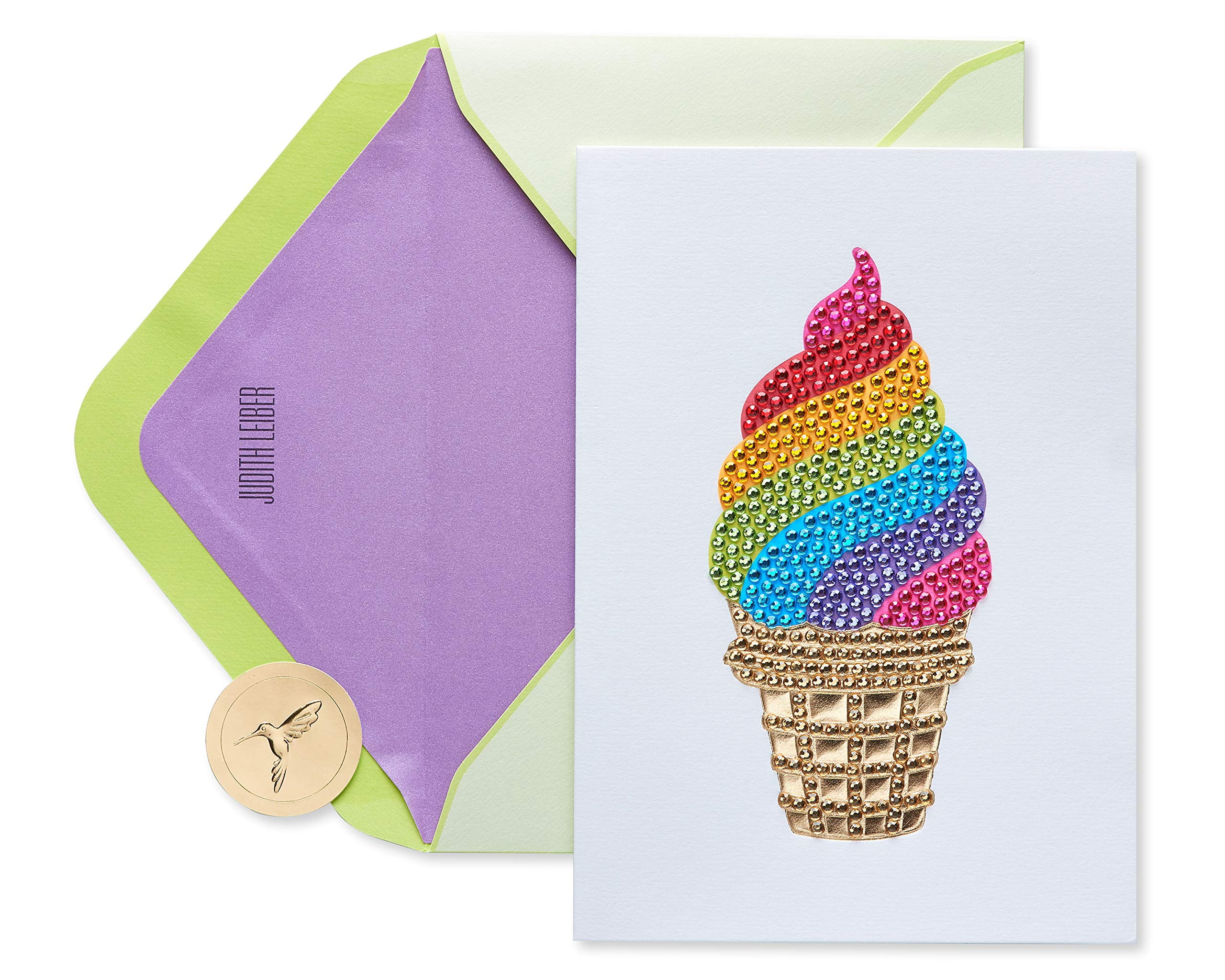 Papyrus Birthday Card - Designed by Judith Leiber (Every Color of Happiness) - Walmart.com