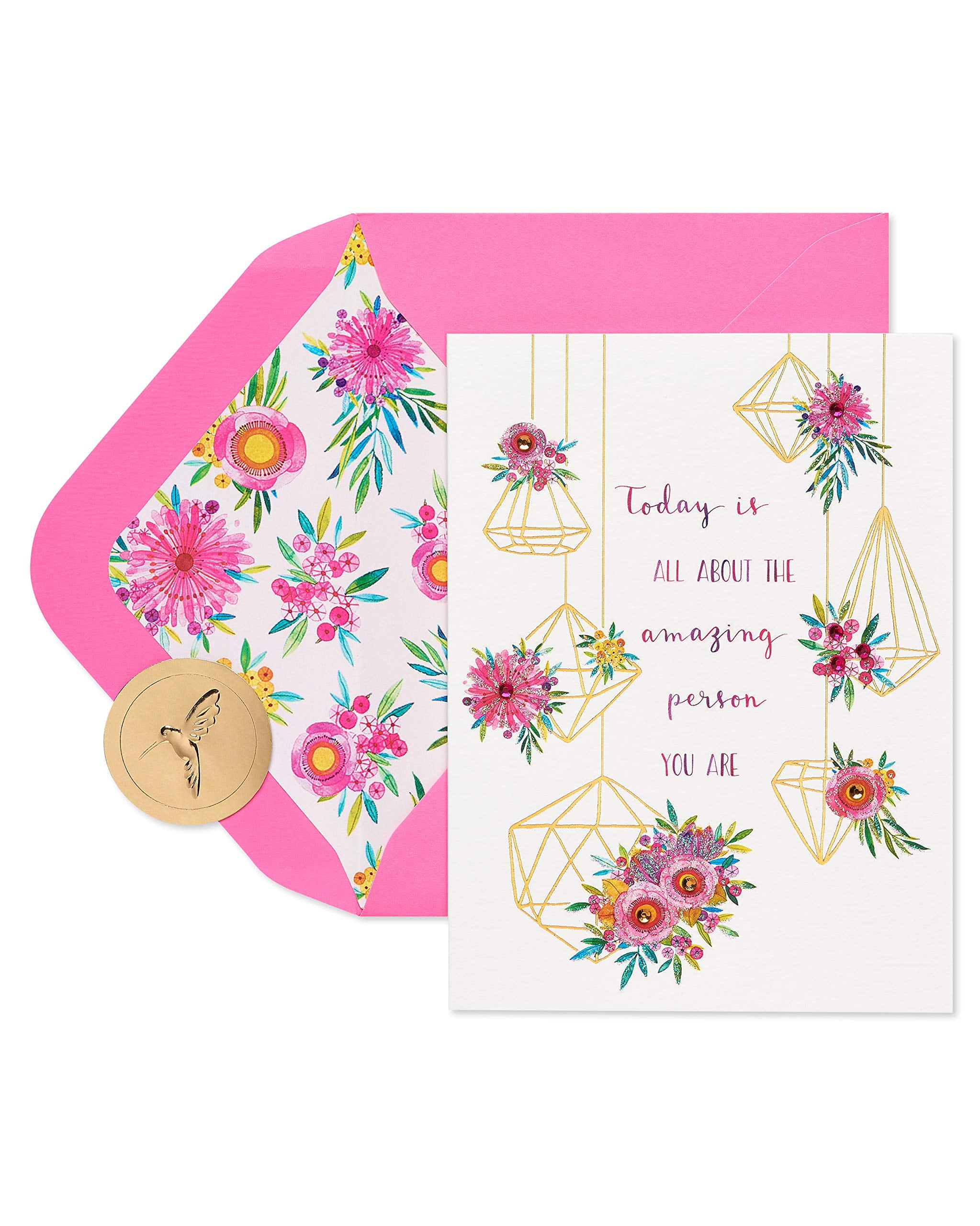 Papyrus Birthday Card (Happy Birthday Terrarium) SMR - Walmart.com