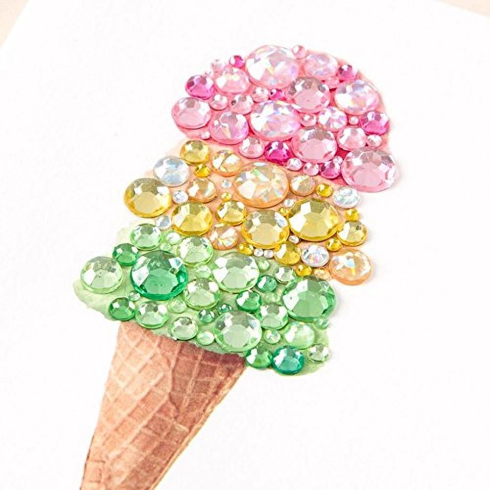 Papyrus Birthday Card Jeweled Ice Cream - Walmart.com