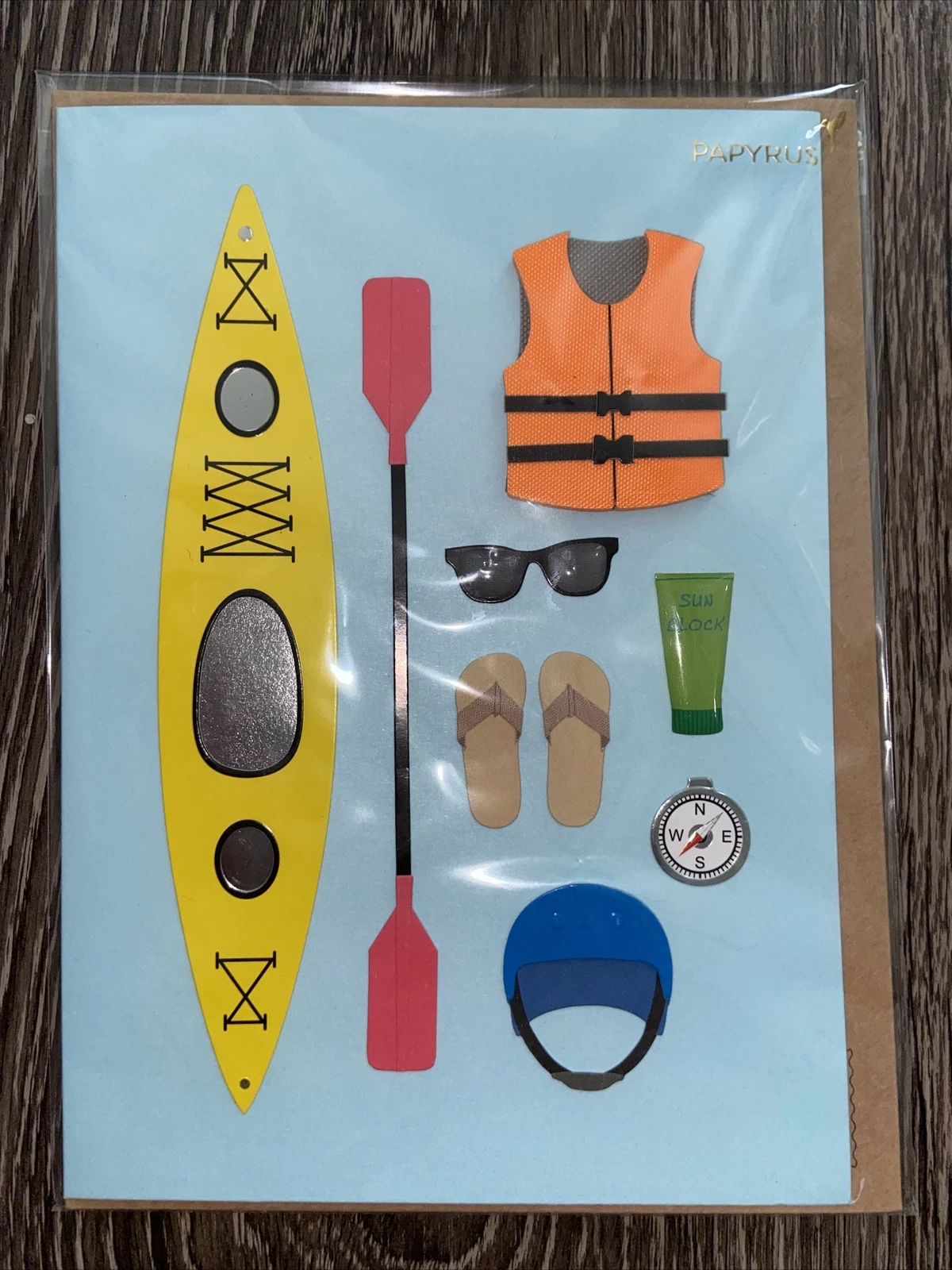 Papyrus Blank Card - Kayaking Equipment - Walmart.com