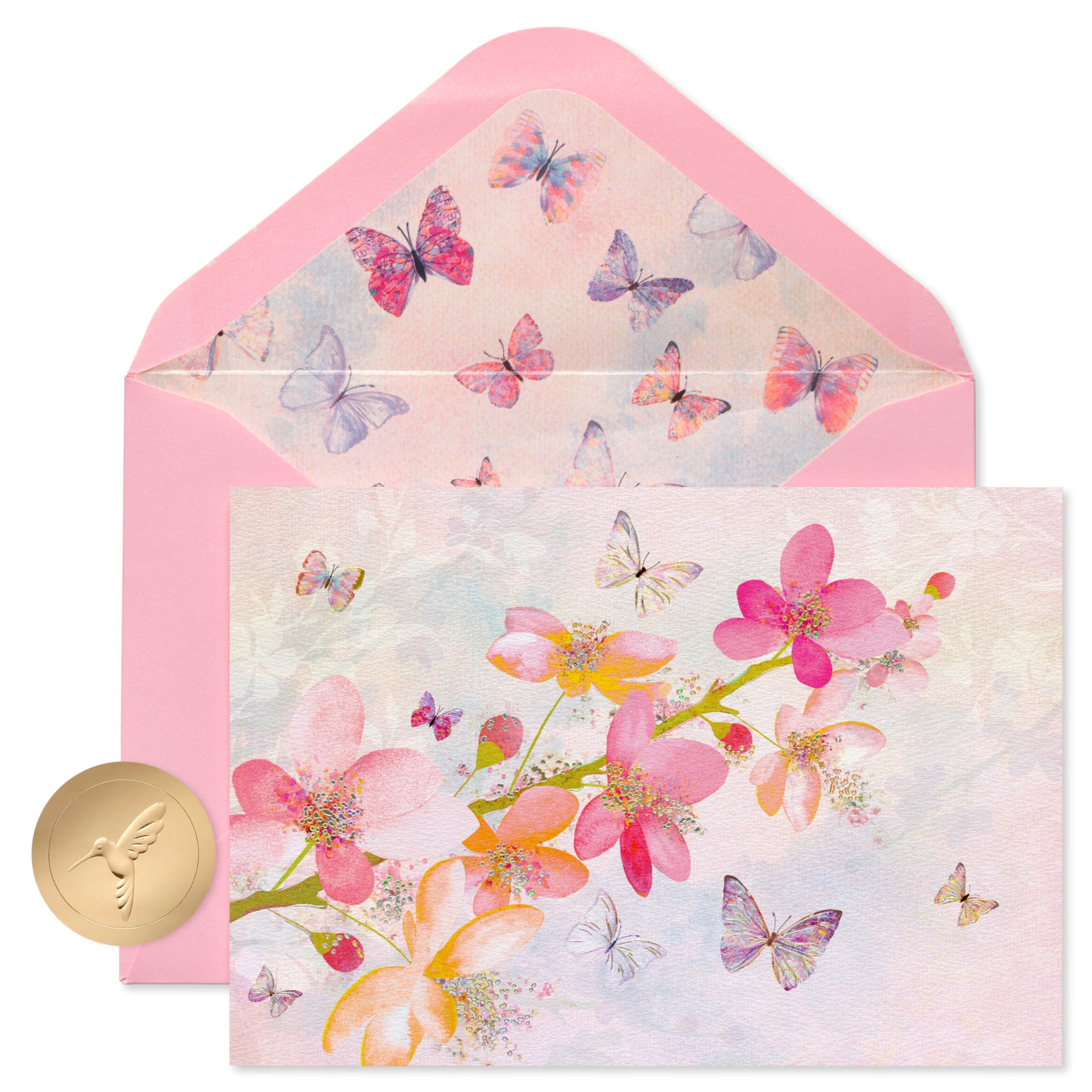 Papyrus Blank Cards with Envelopes, Blossoms (12-Count) - Walmart.com