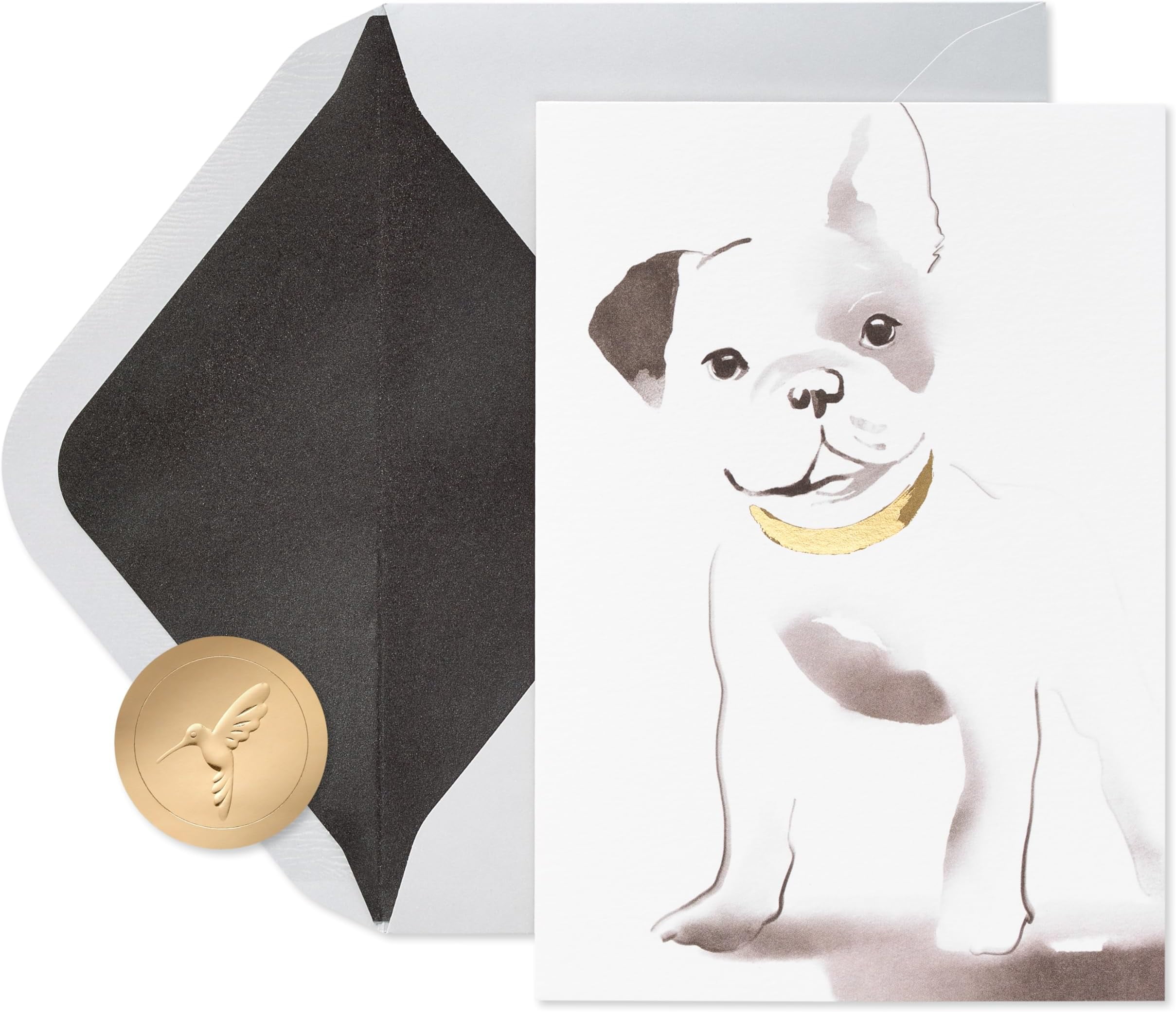 Papyrus Blank Cards with Envelopes, Frenchie (12 count) - Walmart.com