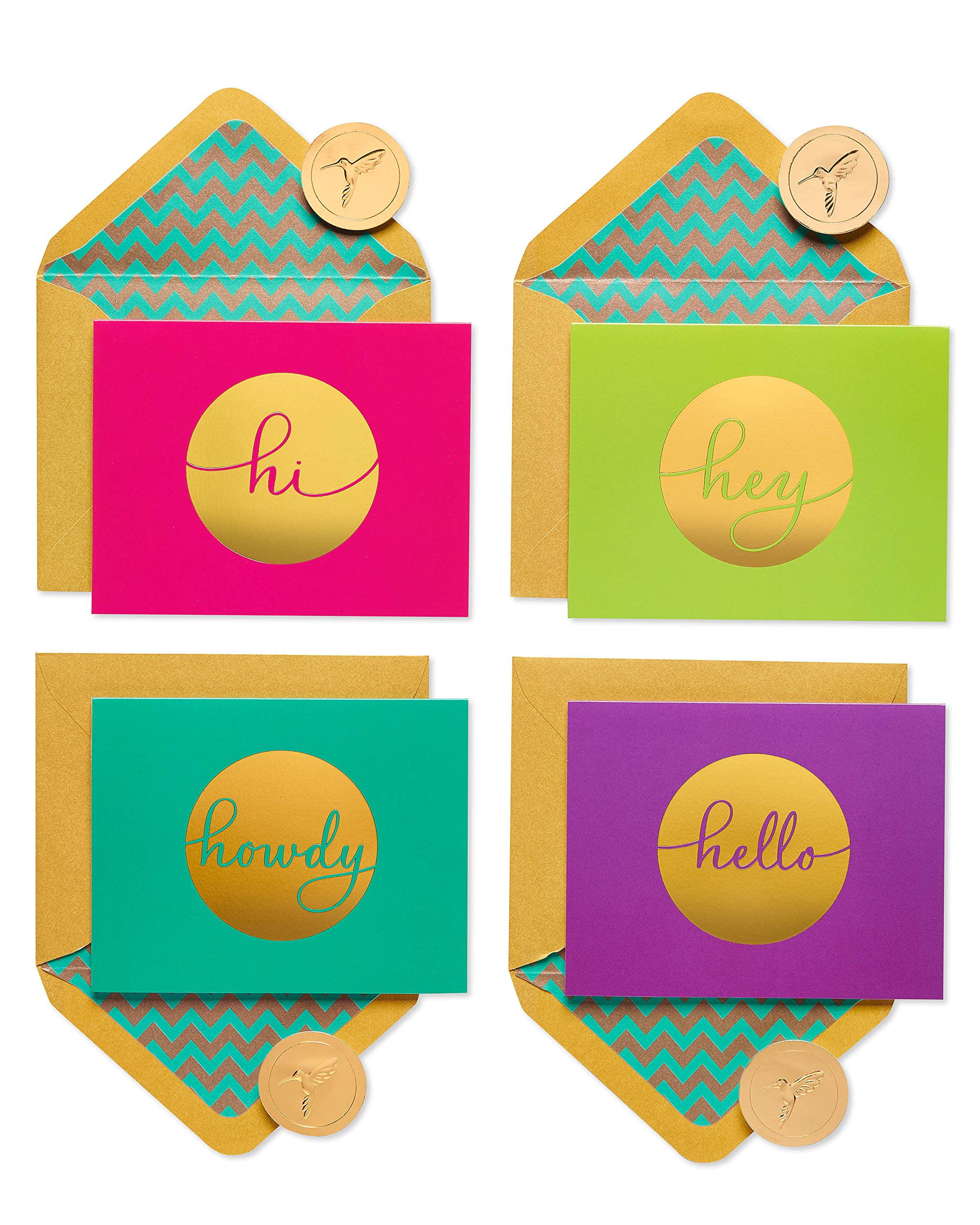 Papyrus Blank Cards with JKF25 Envelopes, Hello (20-Count) - Walmart.com