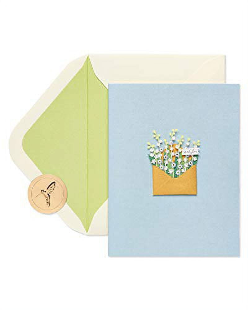 Papyrus Blank Friendship Card (With Love Flowers) - Walmart.com