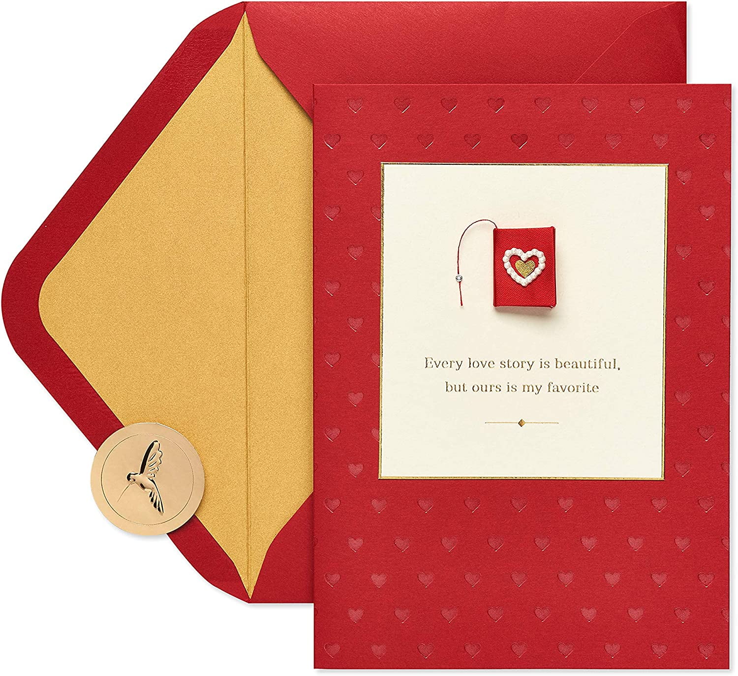 Papyrus Blank Romantic Card (Love Story) - Walmart.com