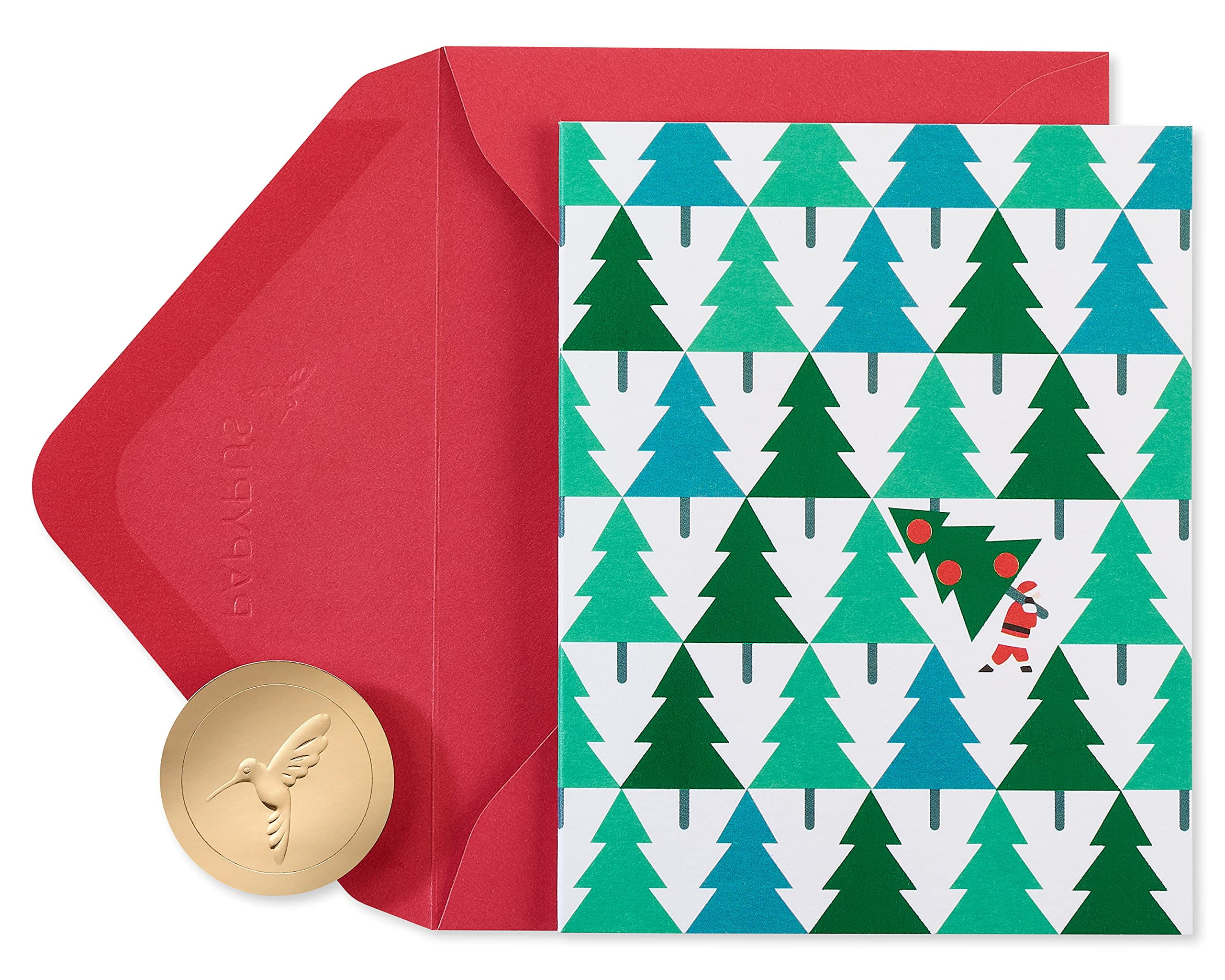 Papyrus Boxed Christmas Cards with Envelopes, Be Merry and Bright ...