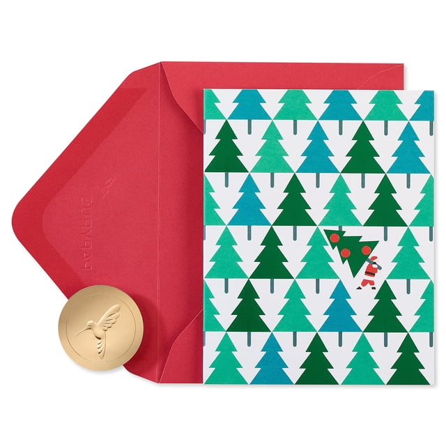 Papyrus Boxed Christmas Cards with Envelopes, Be Merry and Bright ...