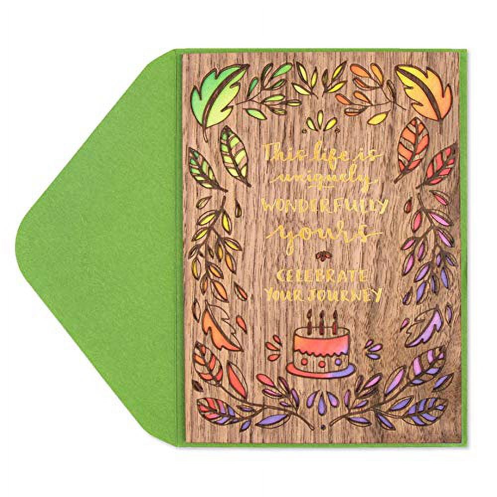 Papyrus Cake Journey Birthday Card - Walmart.com
