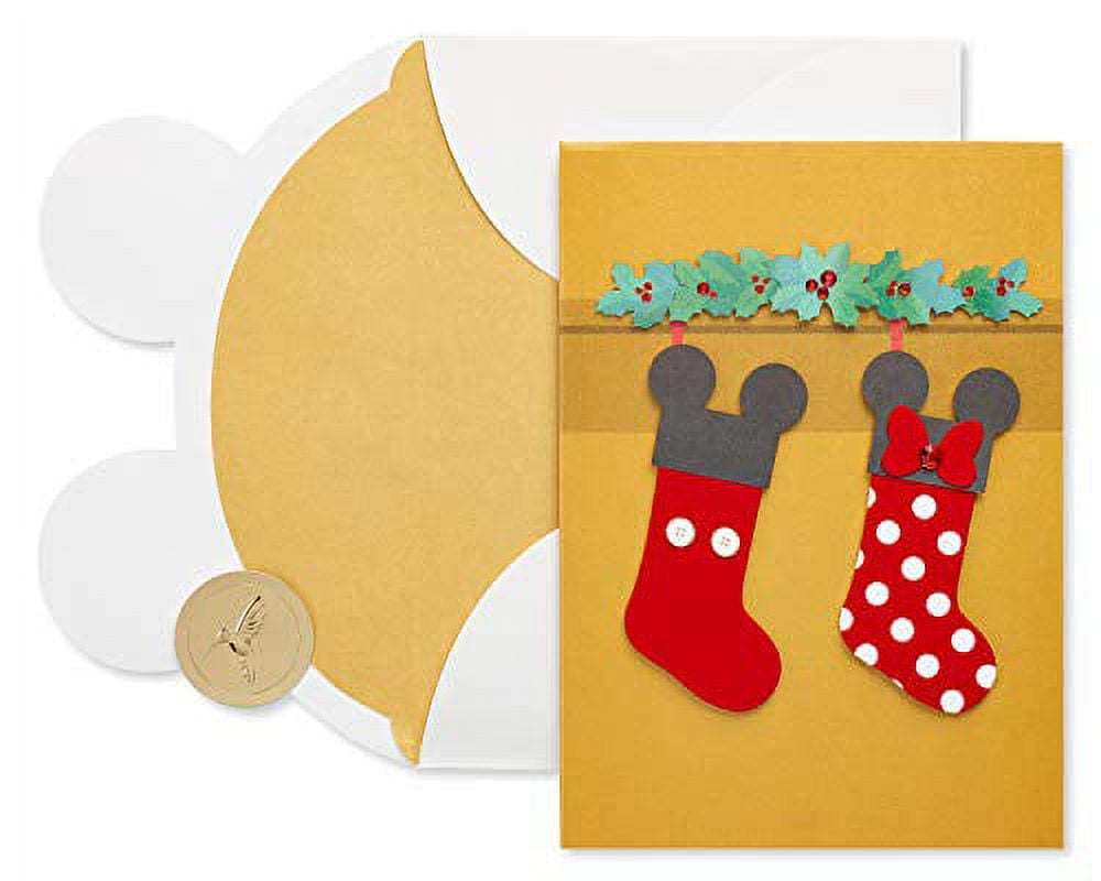 Papyrus Disney Christmas Card (Mickey Mouse, You're My Favorite Part of ...