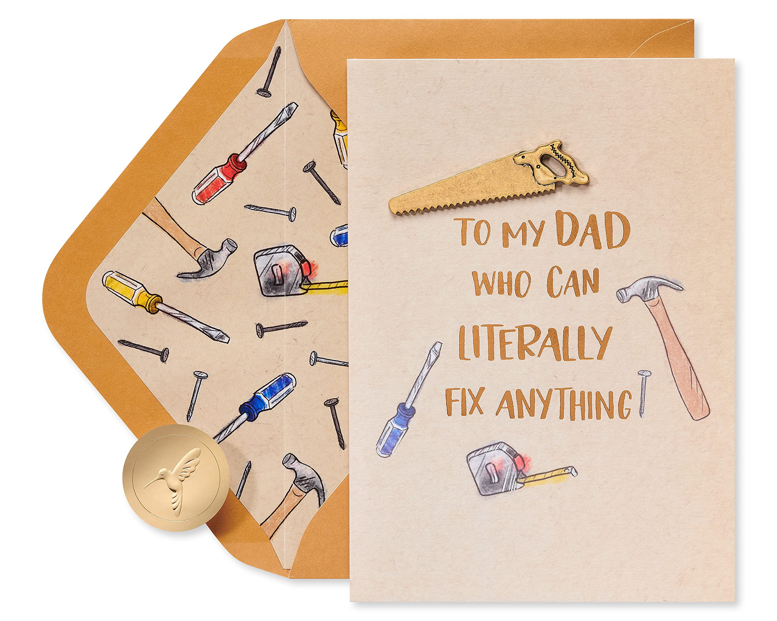 Papyrus Funny Birthday Card for Dad SMR(Broke Everything) - Walmart.com