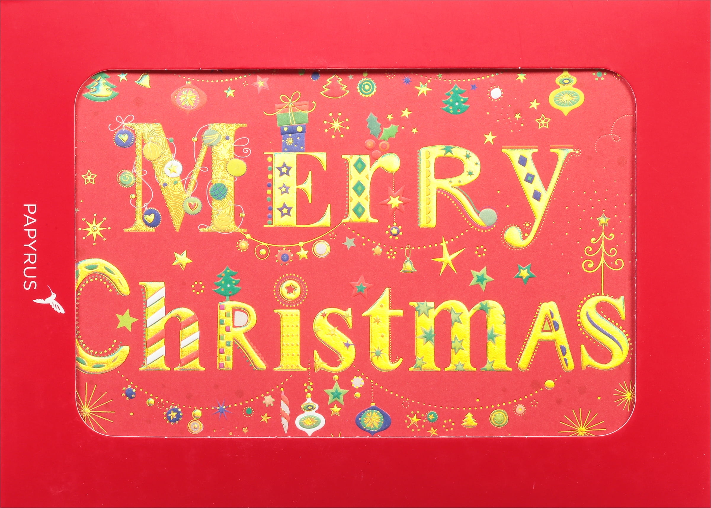 Papyrus Merry Christmas Christmas Cards-Boxed Set - Walmart.com