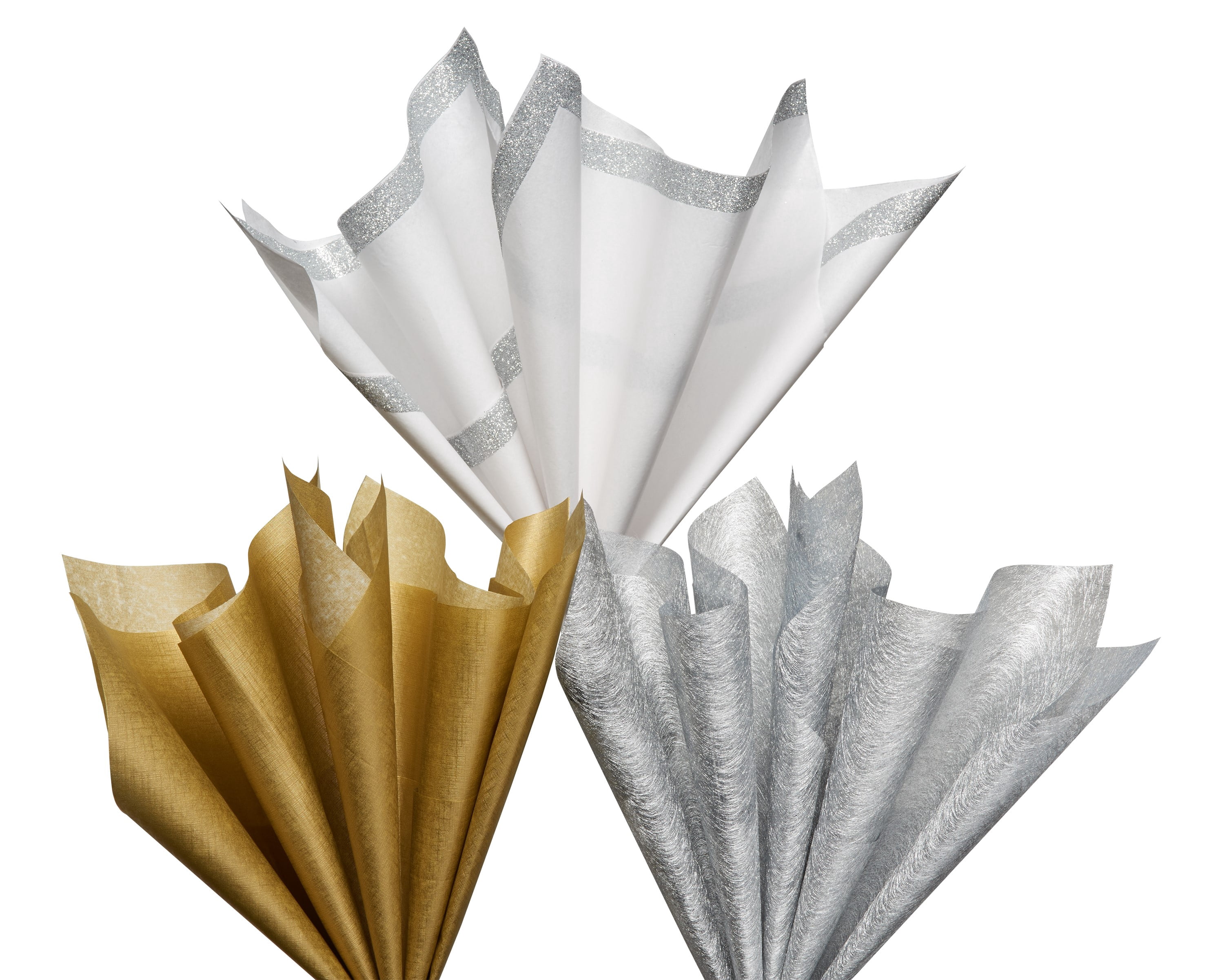 Papyrus Metallic Color Tissue Paper, Value Pack, 12 Sheets - Walmart.com