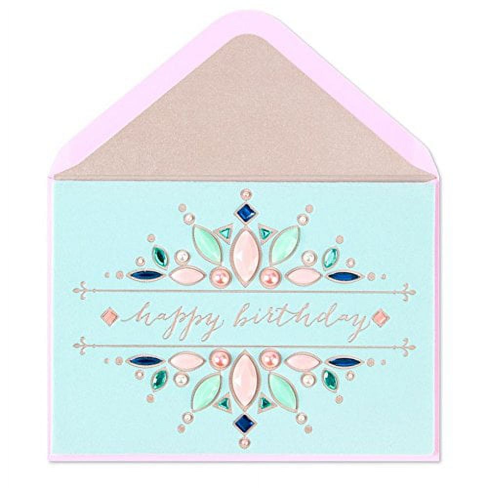 Papyrus Pastel & Pearls Birthday Card - Walmart.com