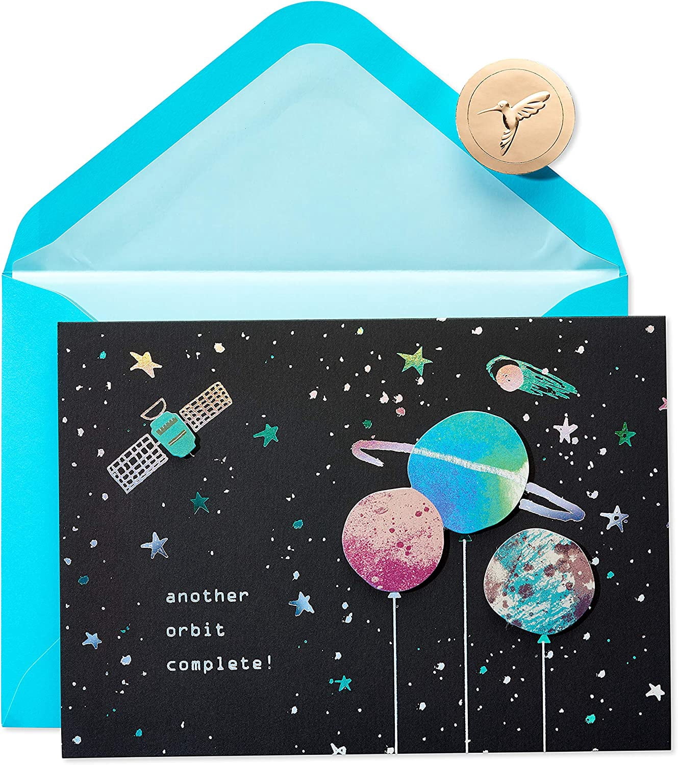 Papyrus Space Birthday Card (Journey Gets More Spectacular) - Walmart.com