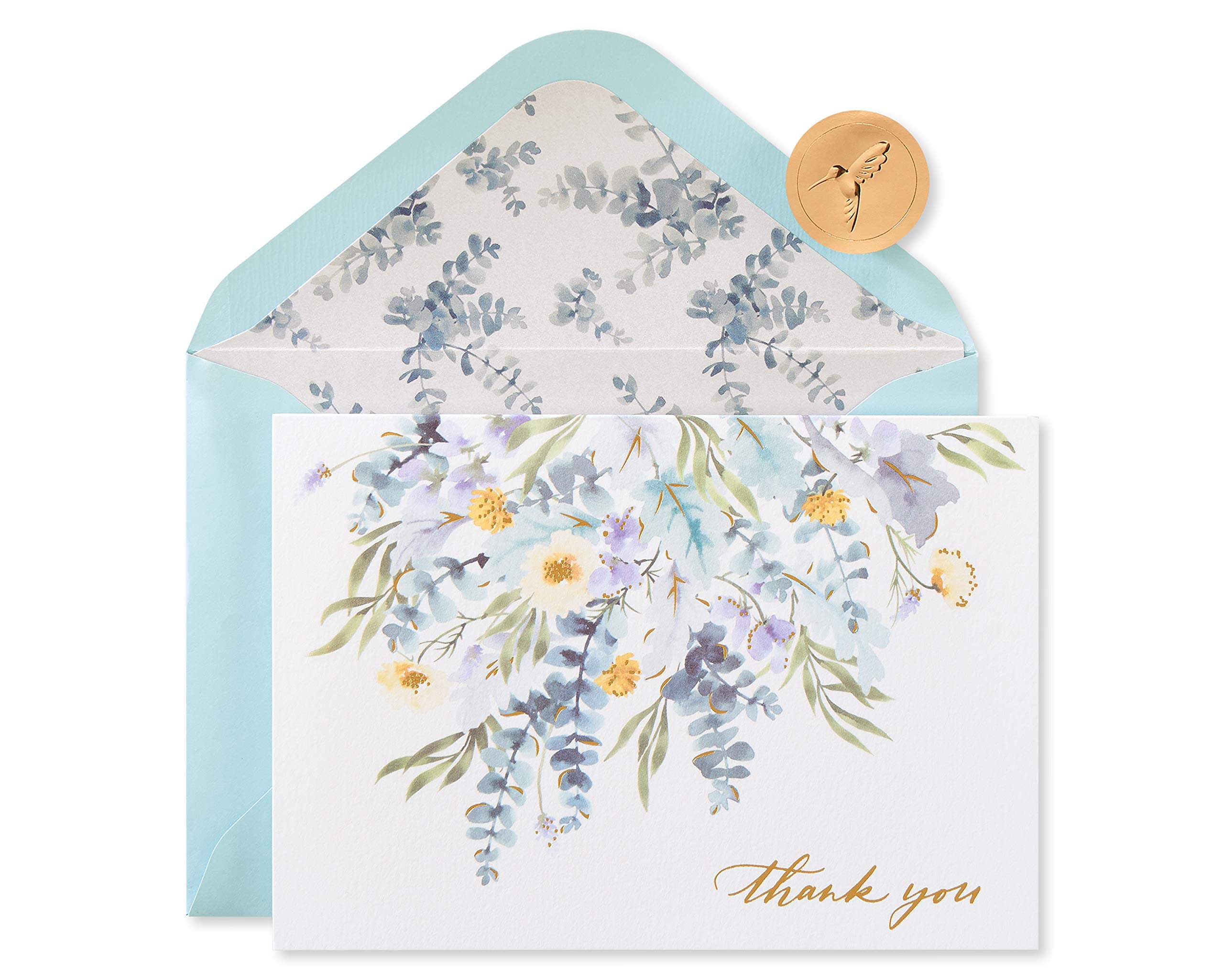 Papyrus Sympathy Thank You Cards with Envelopes, Leaves (12-Count ...