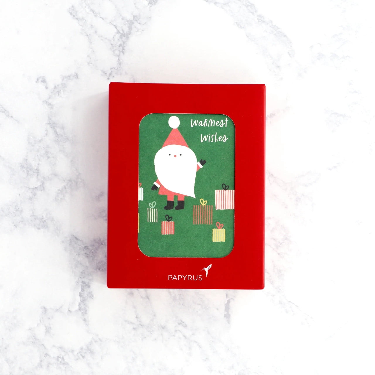 Papyrus Tiny Santa Christmas Cards Boxed Set - Walmart.com