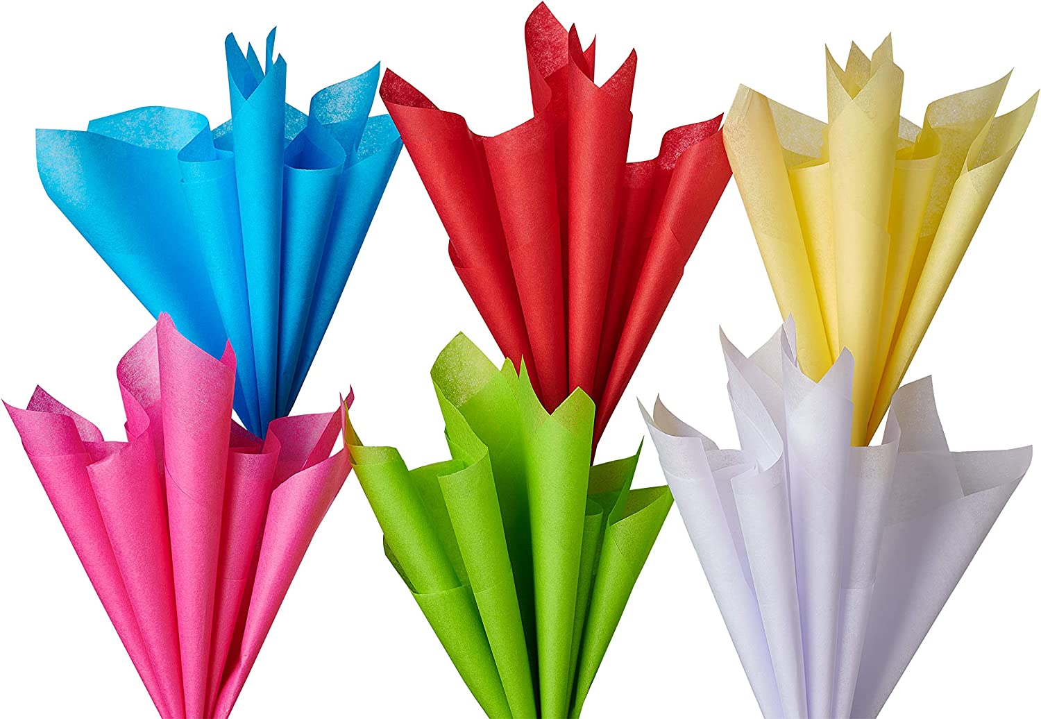 Papyrus Tissue Paper Bulk, Solid Colors Bundle (48-Sheets) - Walmart.com