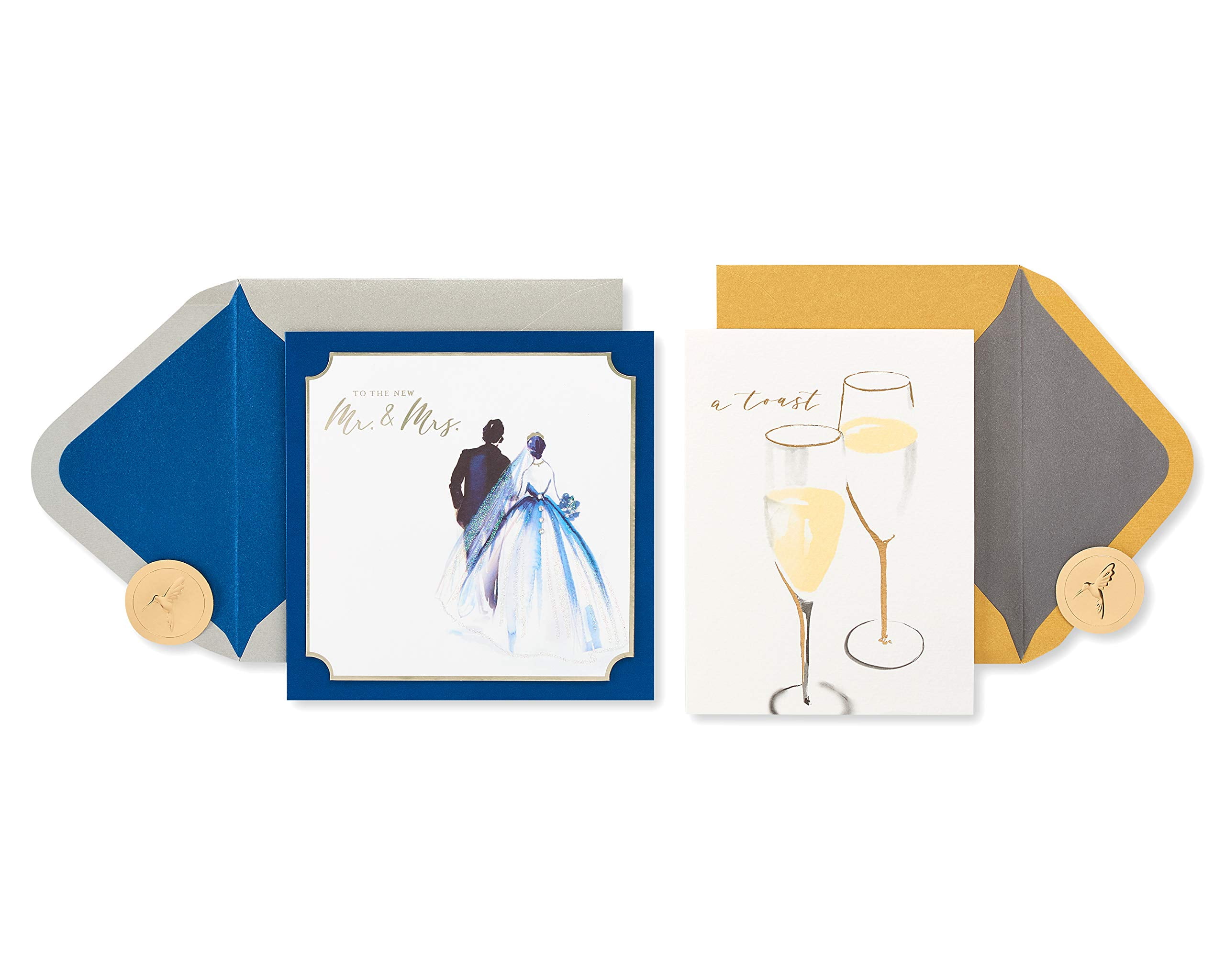 Papyrus Wedding Cards, Congratulations Toast (2-Count) O3 - Walmart.com