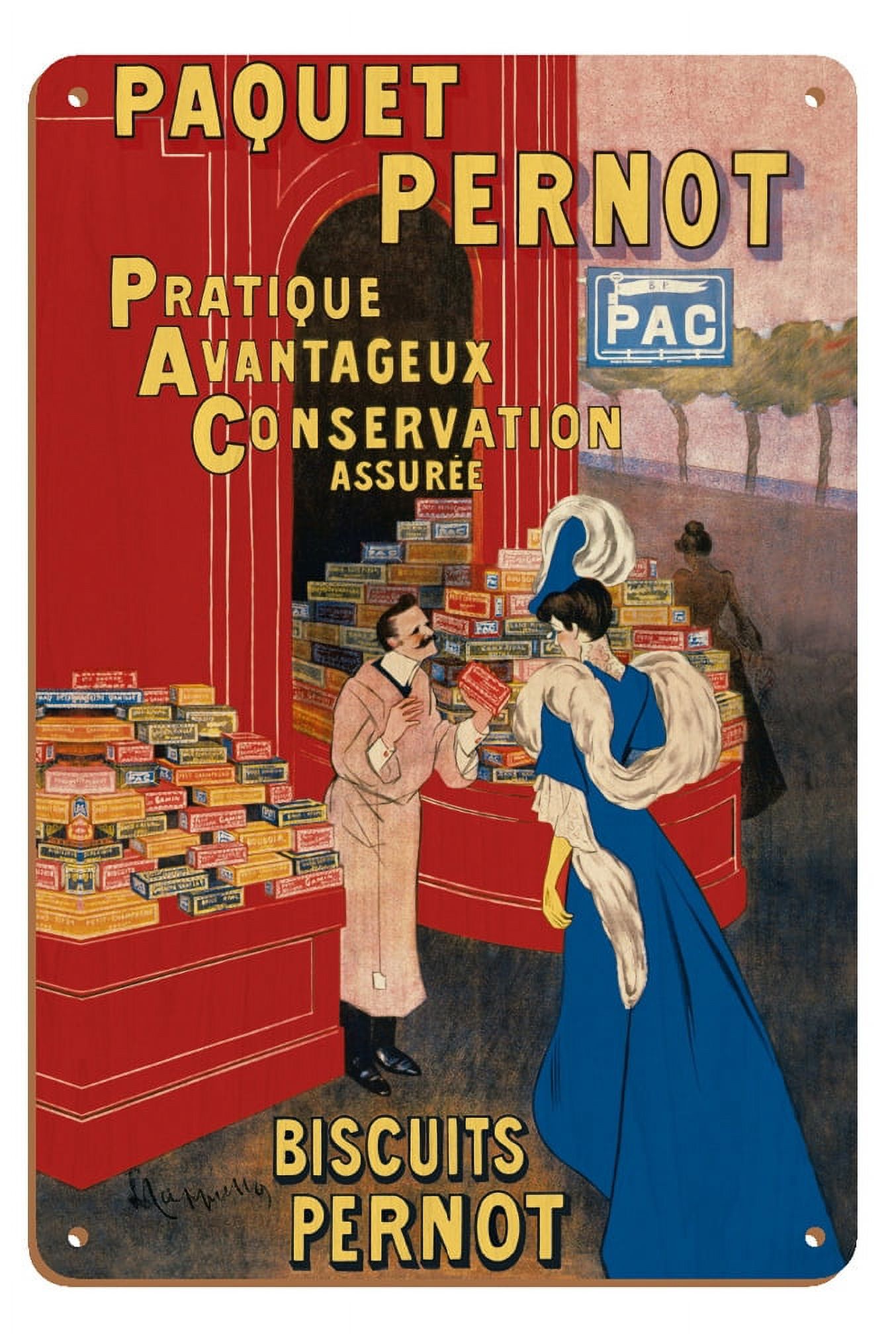Paquet Pernot - Biscuits Pernot - French Biscuit Company - Vintage ...