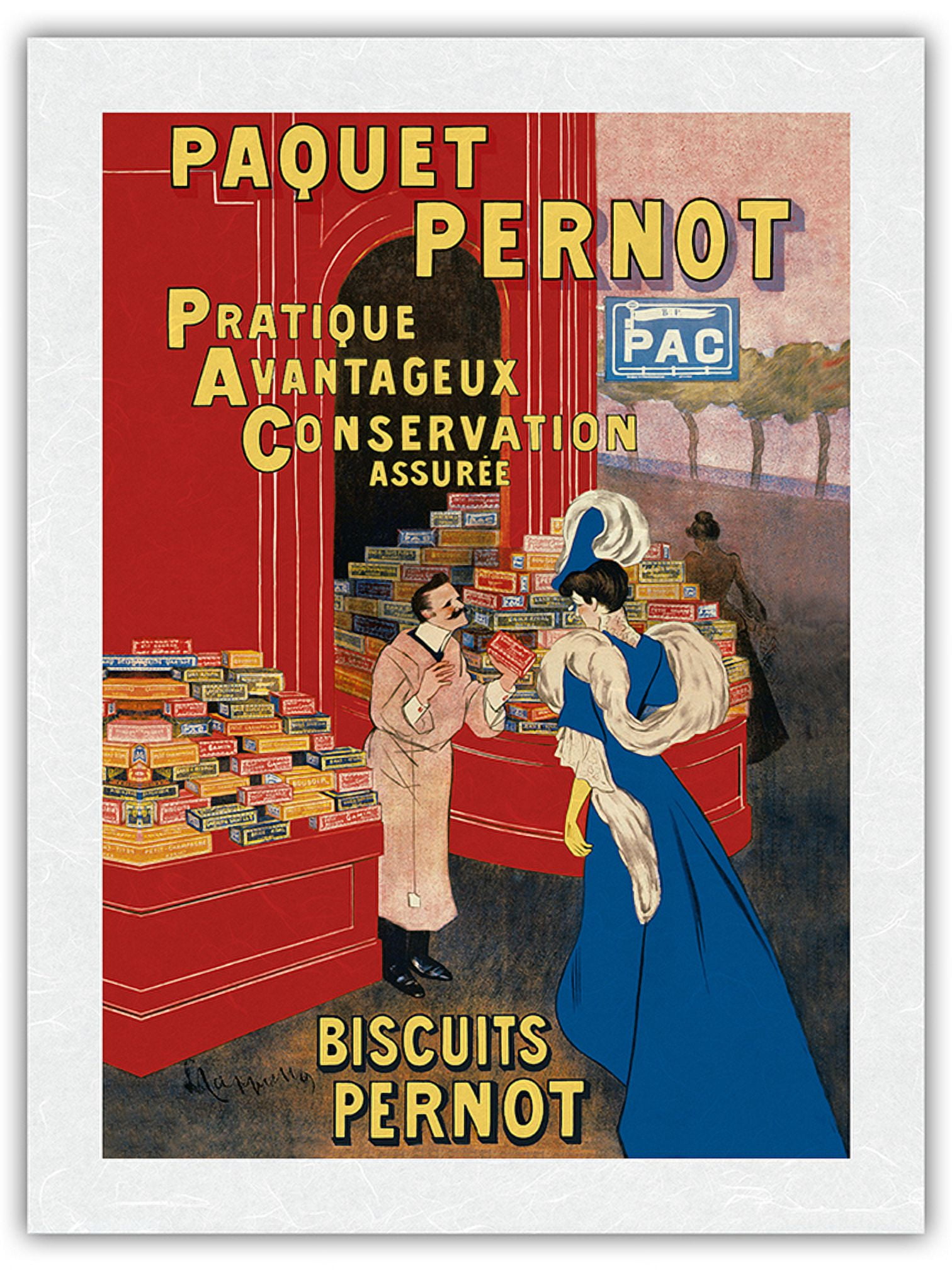 Paquet Pernot - Biscuits Pernot - French Biscuit Company - Vintage ...