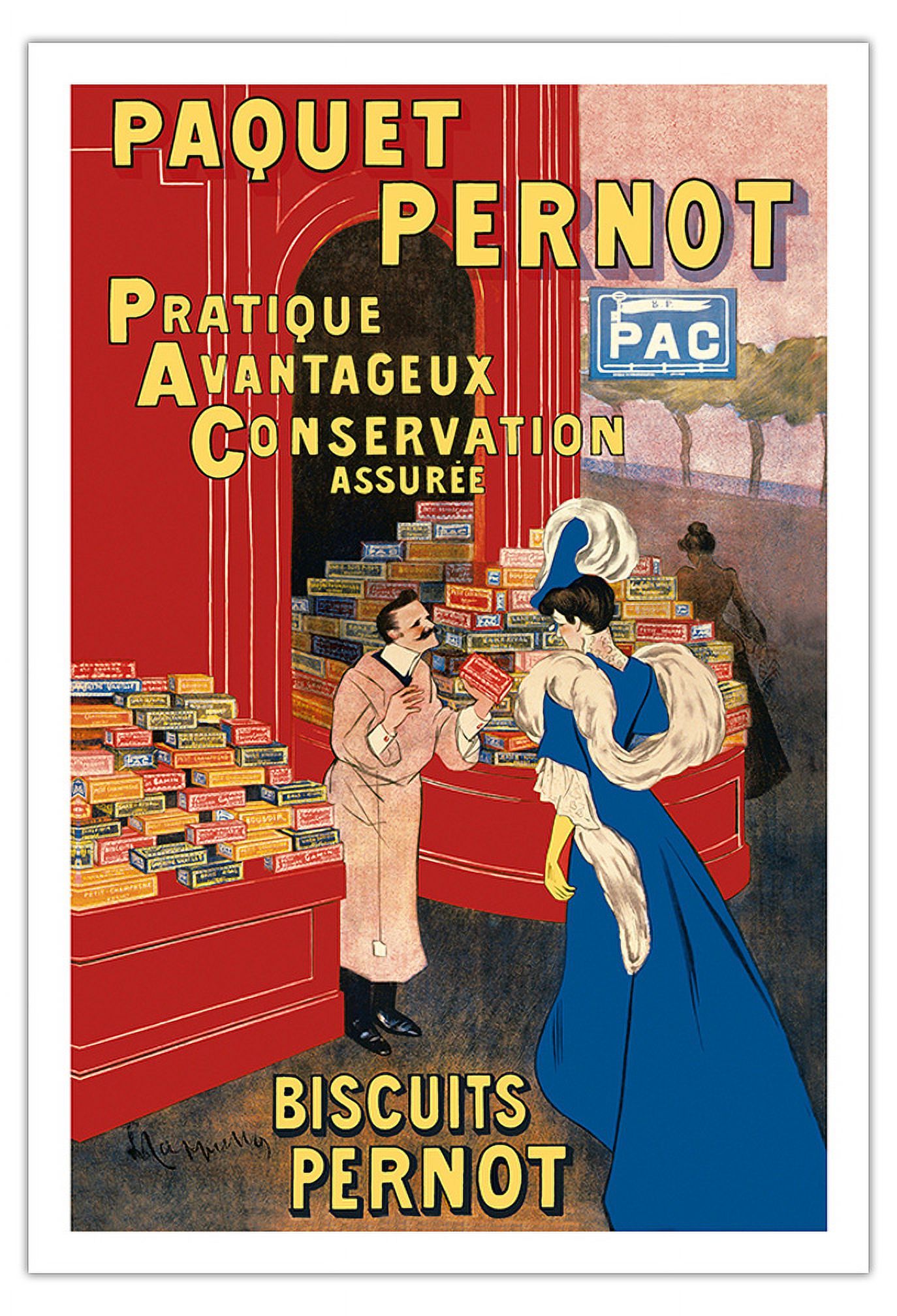 Paquet Pernot - Biscuits Pernot - French Biscuit Company - Vintage ...
