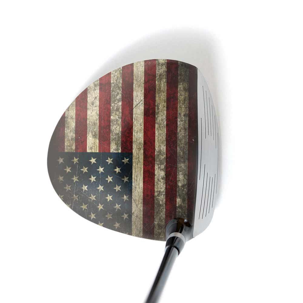 ParSkins DIY Vinyl Wrap Driver Skin in American Flag for Left-Handed ...