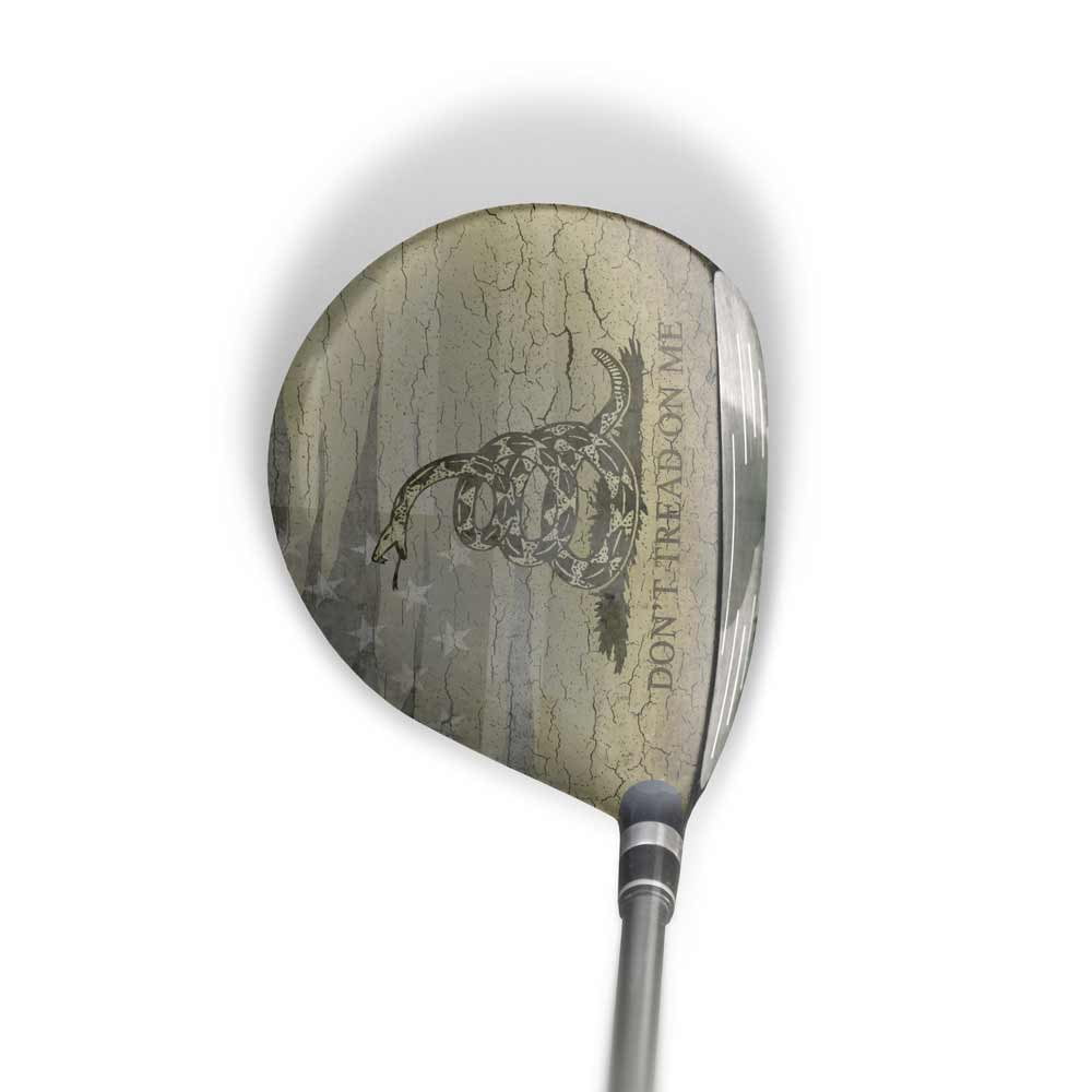 ParSkins Vinyl Wrap Fairway Wood/Hybrid Skin Don't Tread on Me Left ...