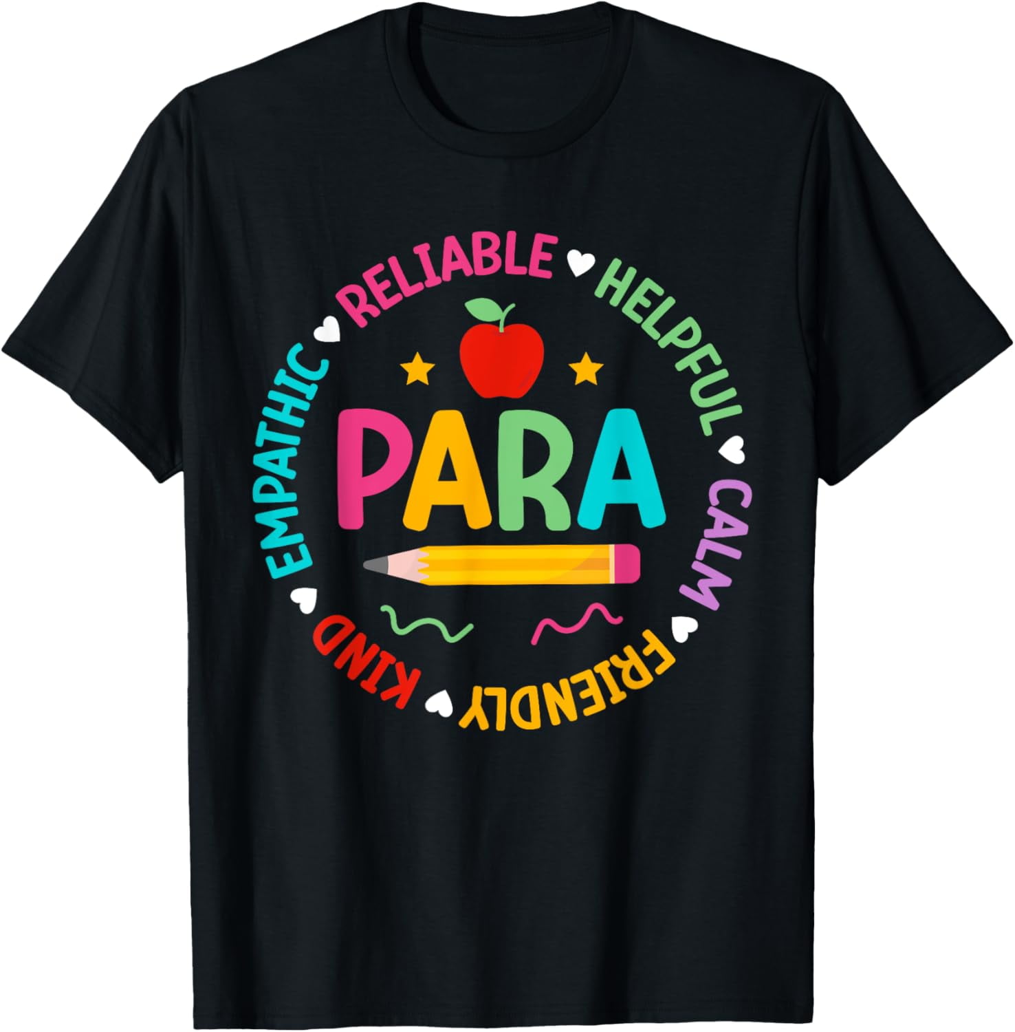 Para Appreciation Parapro Paraprofessional T-Shirt - Walmart.com