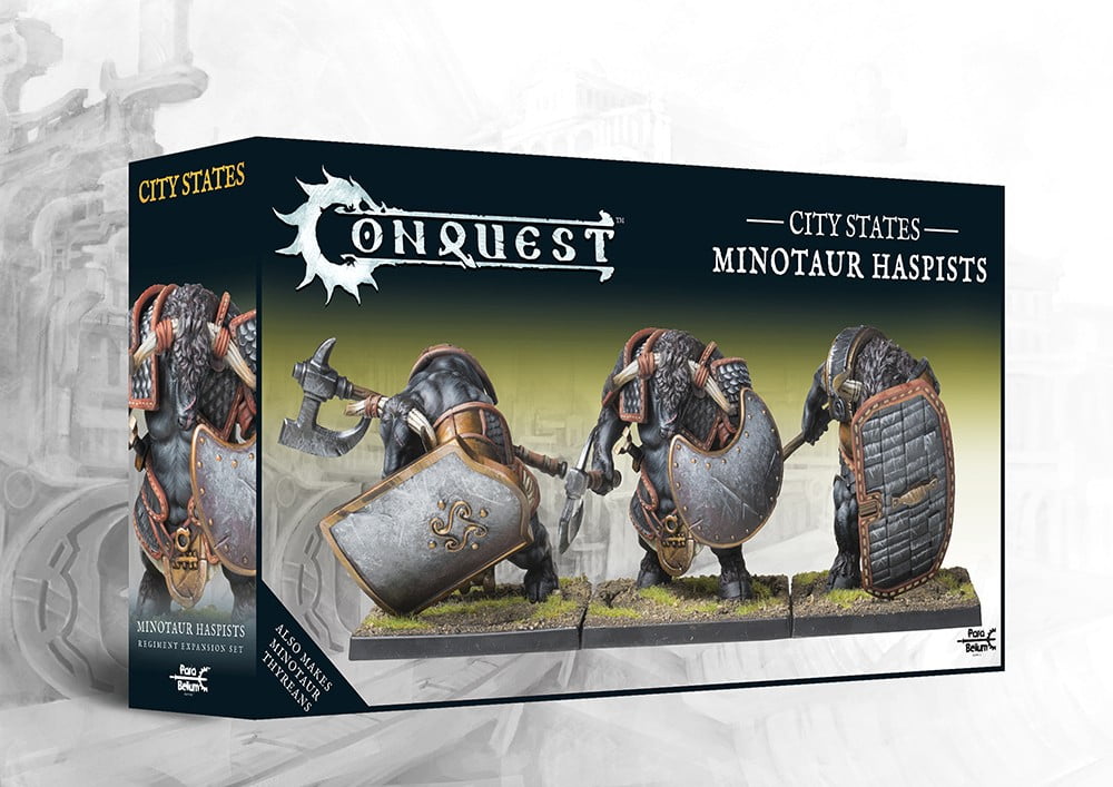 Para Bellum Wargames Conquest: City States - Minotaur Haspists ...