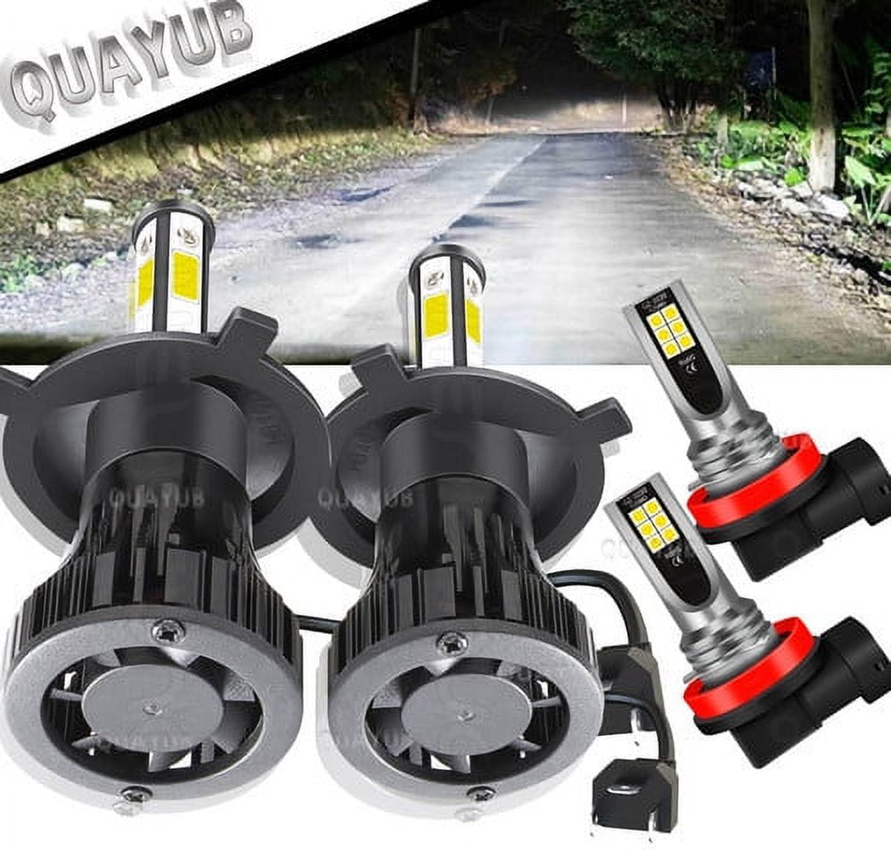 Para For Honda CRV CR-V 2007-2013 2014 faro LED + luces antiniebla haz ...