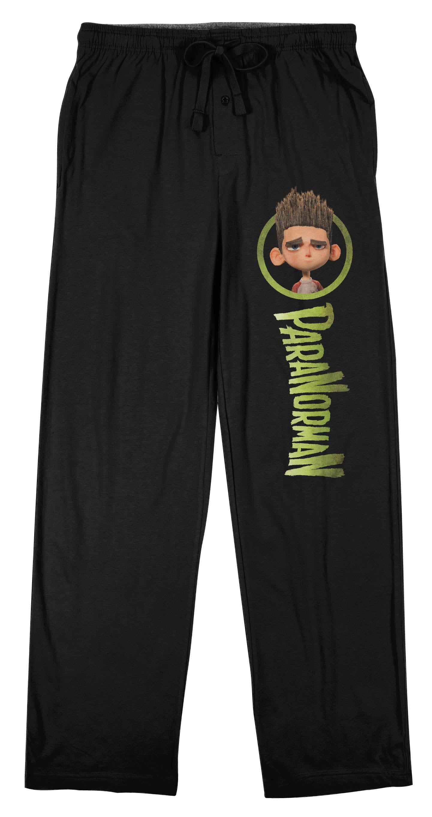 ParaNorman Norman Logo Men's Black Sleep Pajama Pants-Large - Walmart.com