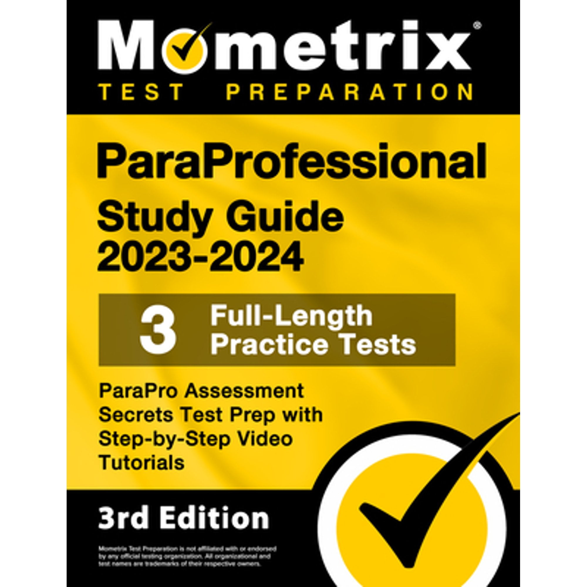 Pre-Owned Paraprofessional Study Guide 2023-2024 - 3 Full-Length ...