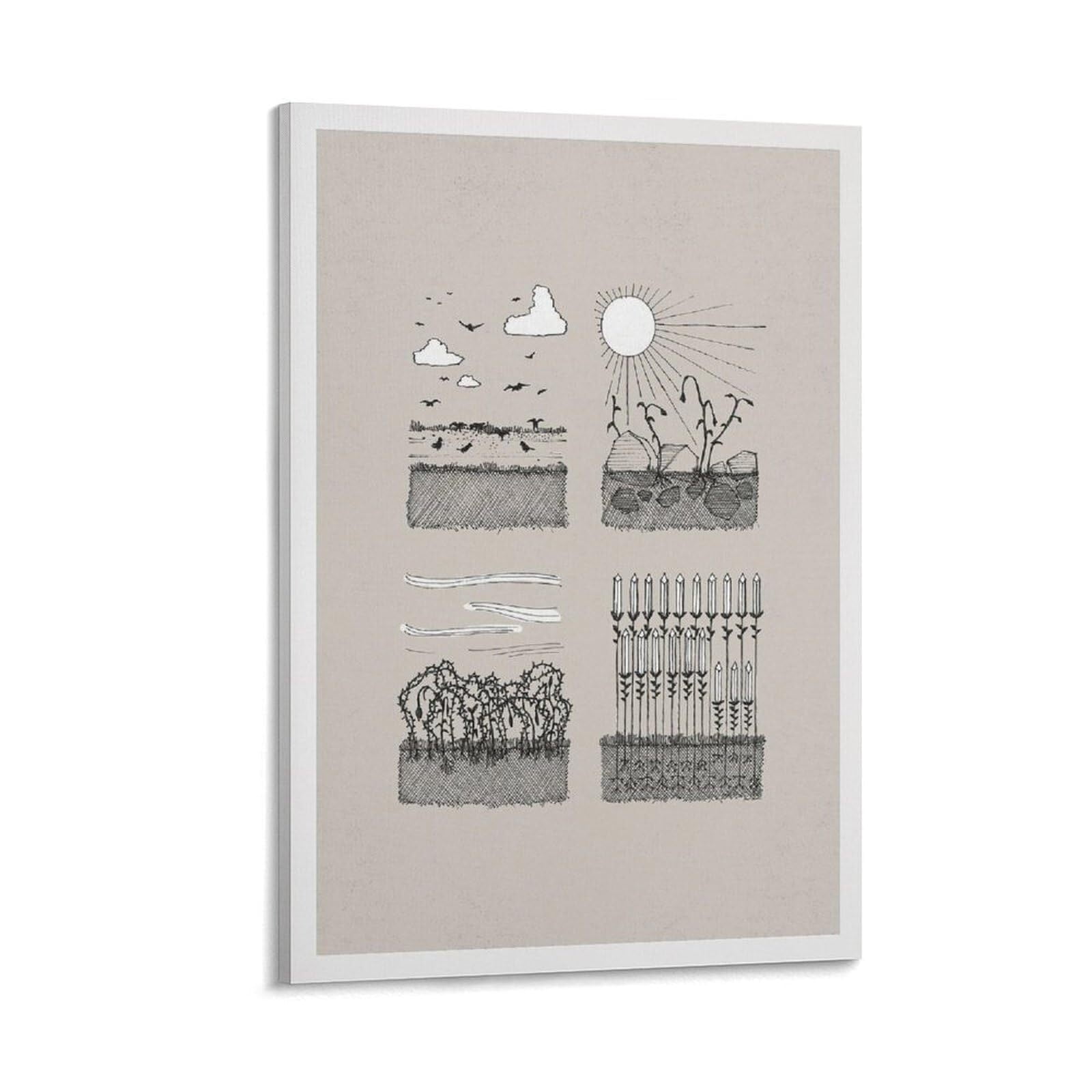 Parable of The Sower, Matthew 13, Christian Art, Evangelism Art, Bible ...