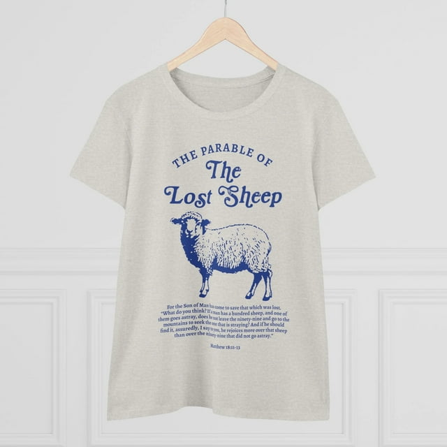 Parable Of The Lost Sheep Bible Verse Christian Soft And Lightweight