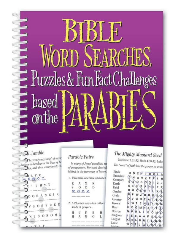 Parables From The Bible Word Search - Walmart.com